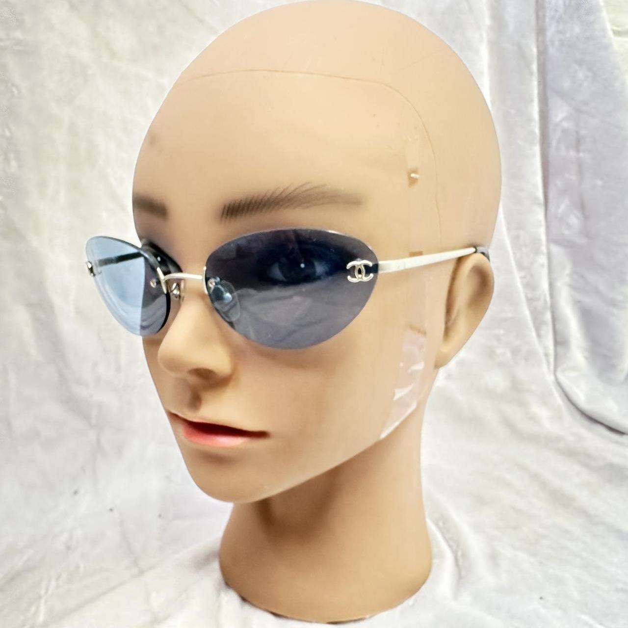 Chanel vintage 90's sunglasses Light weight super | Depop Chanel vintage 90's sunglasses Light weight super | Depop