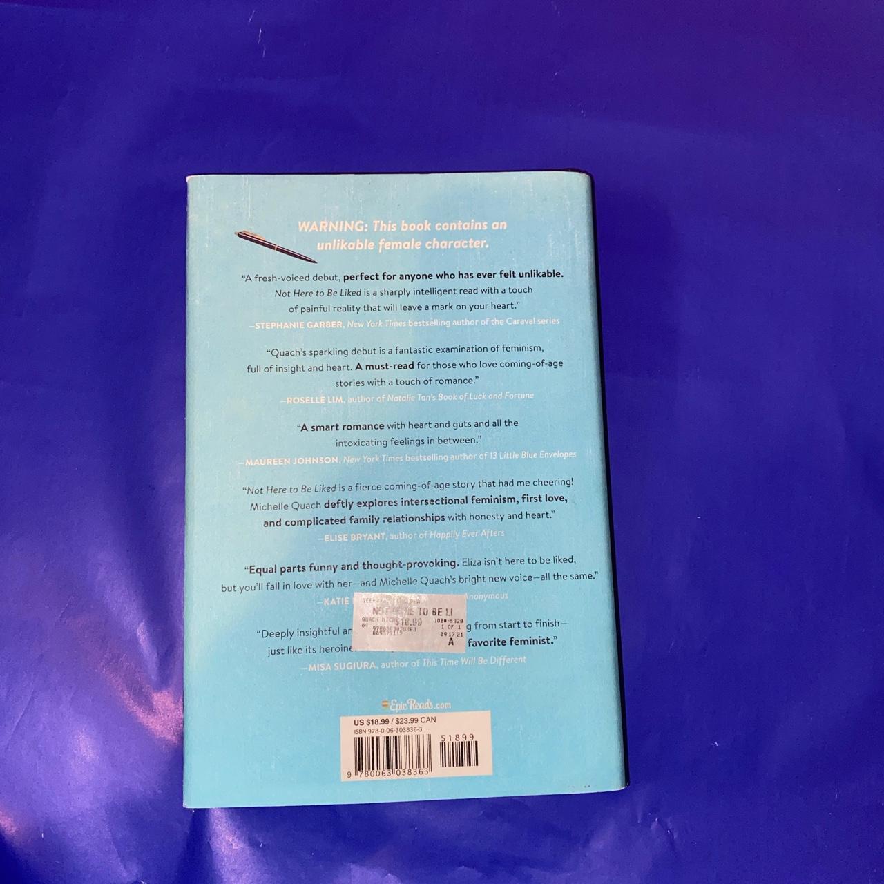 ️NOT HERE TO BE LIKED - MICHELLE QUACH ️ ( HARDBACK)... - Depop