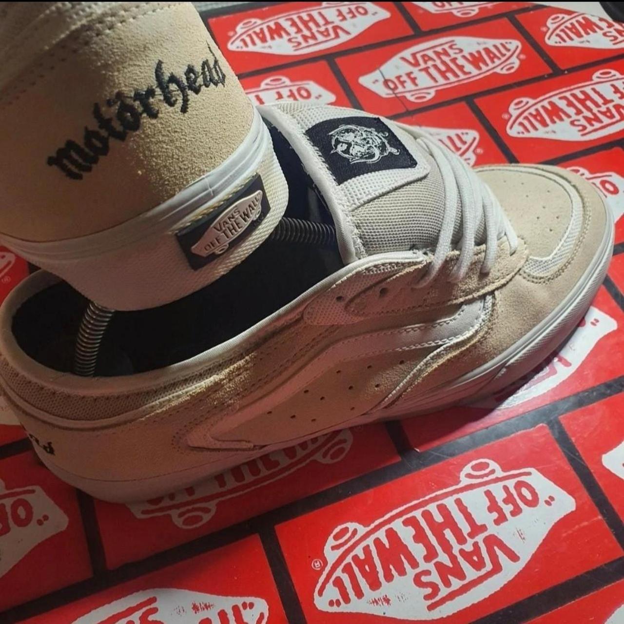 Vans Rowley Classic Motorhead SAMPLES... Cream and... | Depop