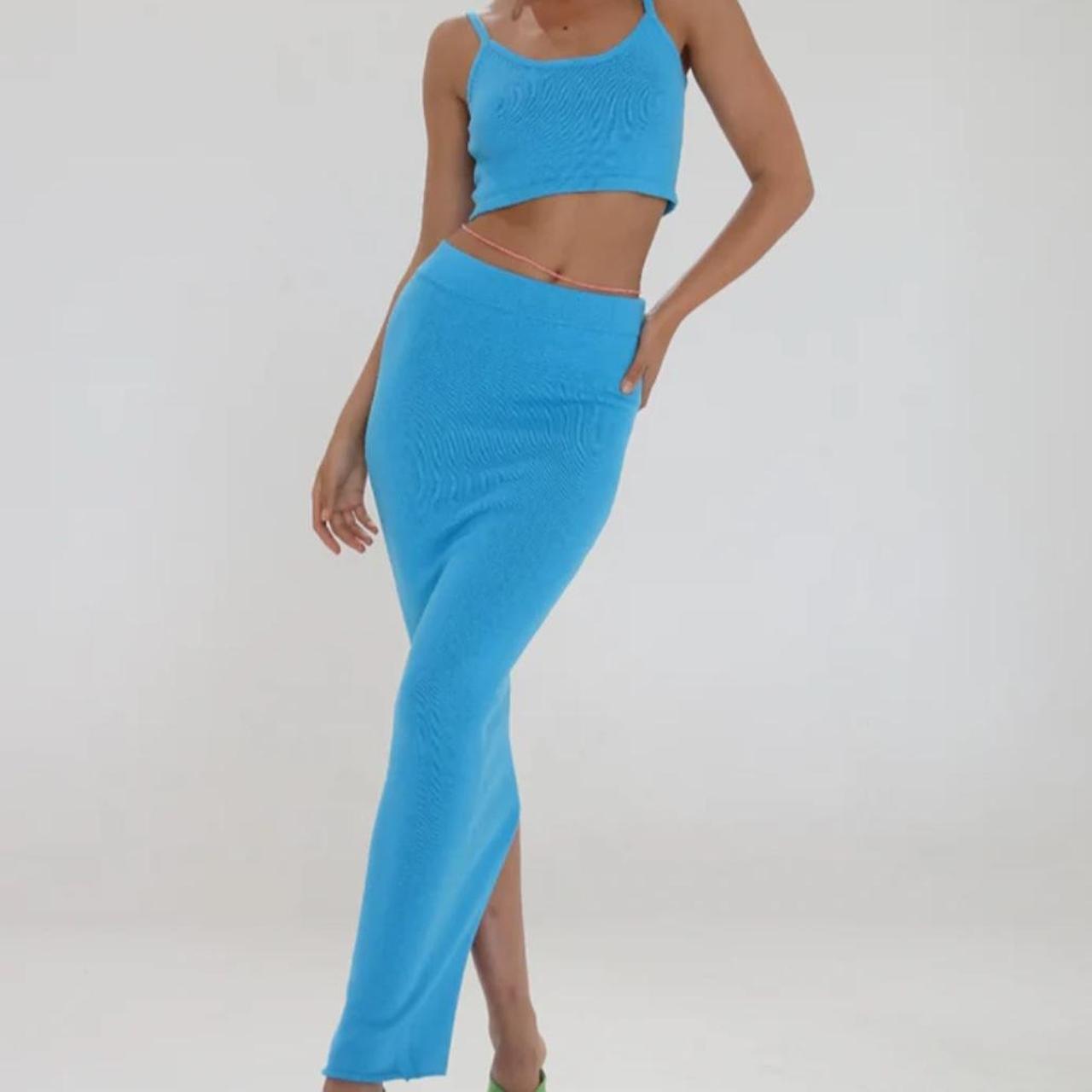 Asta Resort Blue Paloma Set Size Small in top and... - Depop