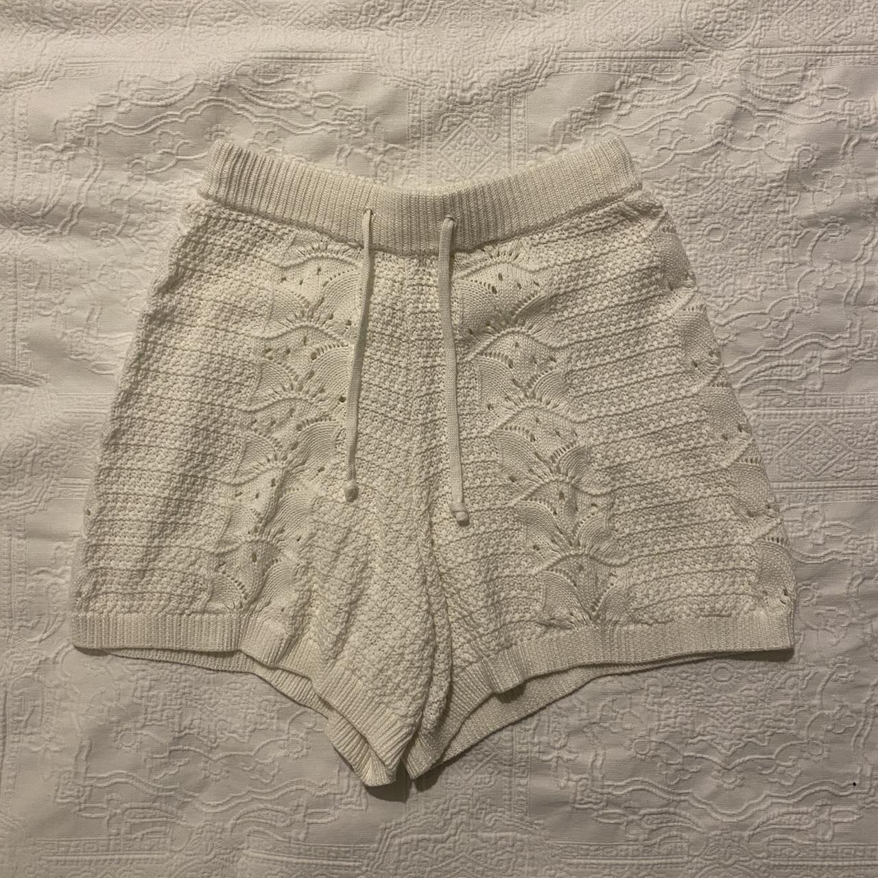 KIVARI white shorts can be dressed up or worn... - Depop