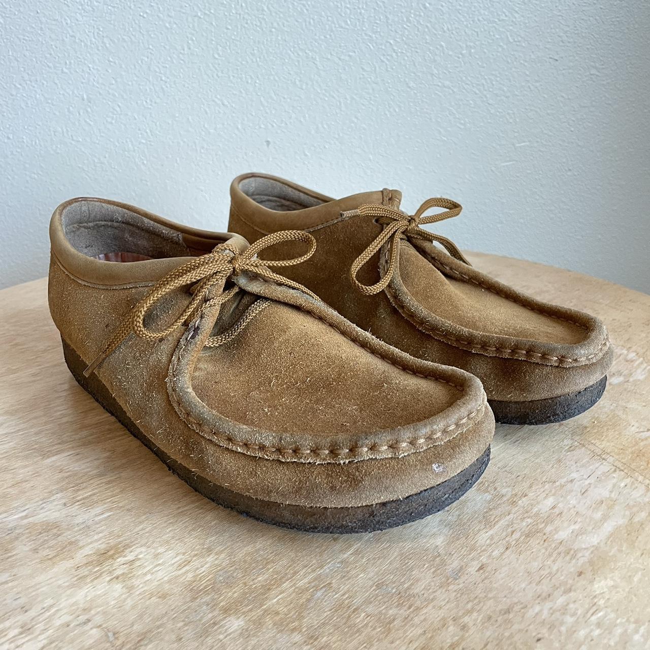 🔥 TAN CLARKS WALLABEE CLOGS 🔥 Dope pair of... - Depop