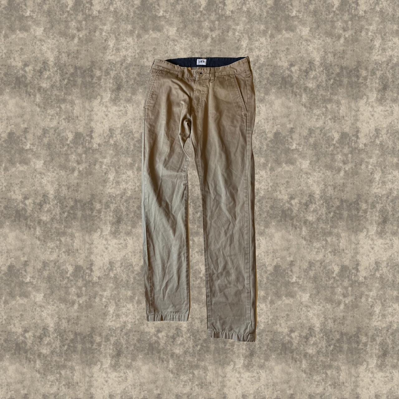 Edwin Chino trousers •measurements: -waist... - Depop