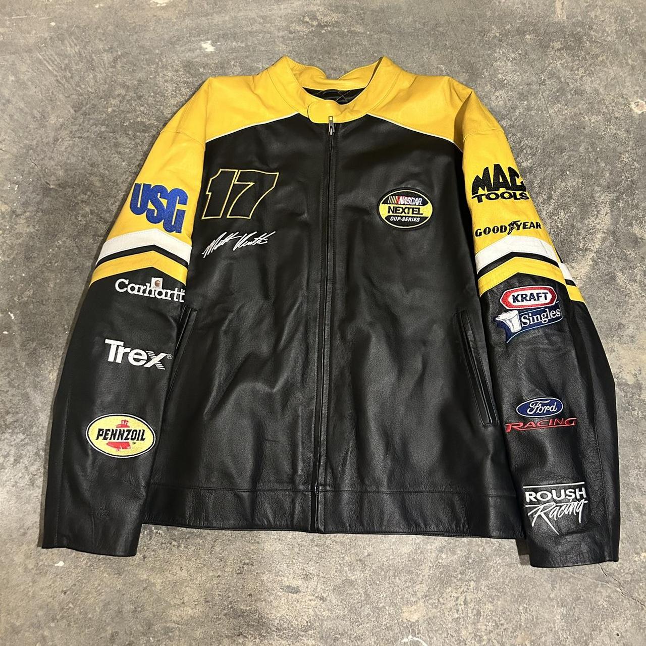 vintage racing jacket matt kenseth #vintage... - Depop