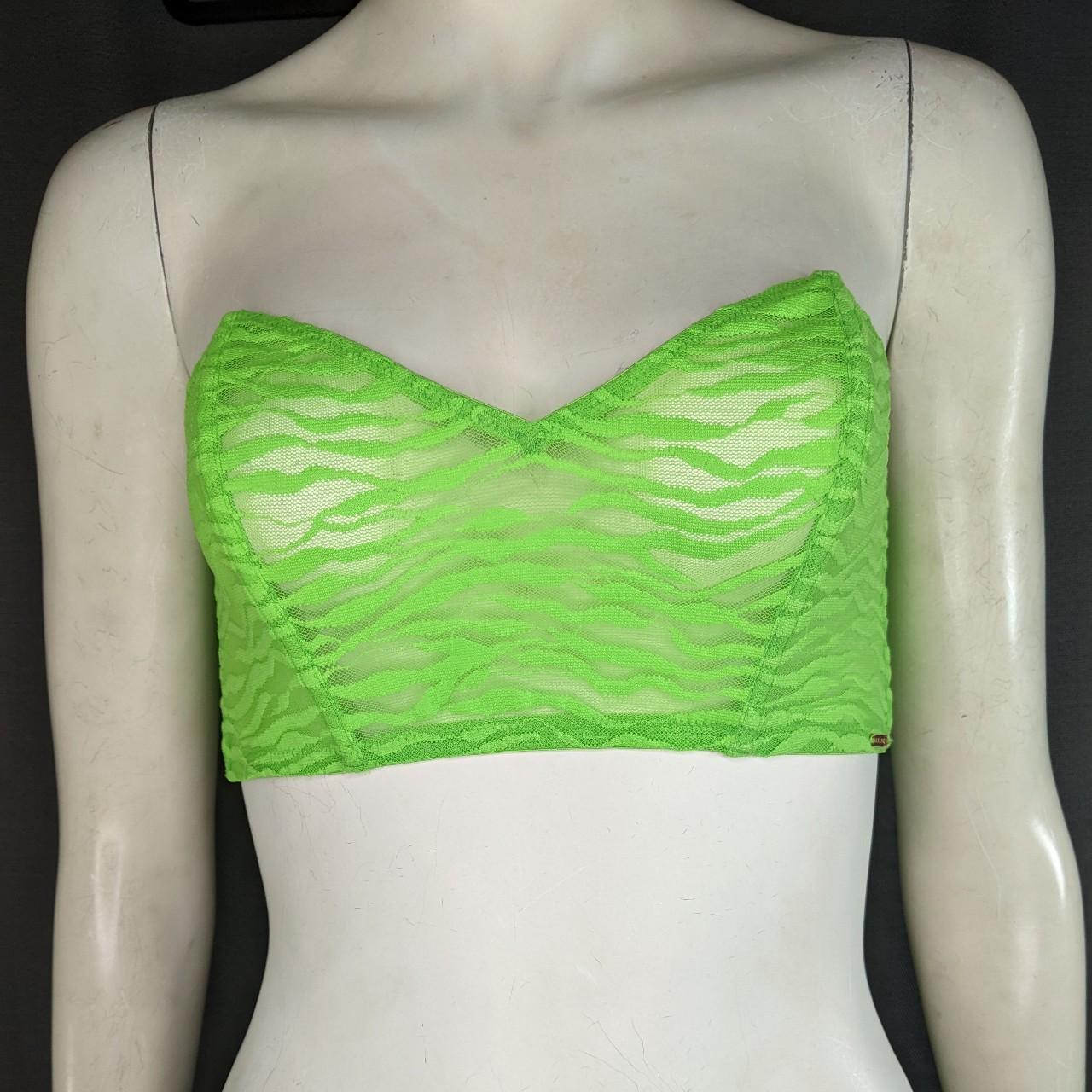 Savage X Fenty Neon Brabralette Size Womens Depop