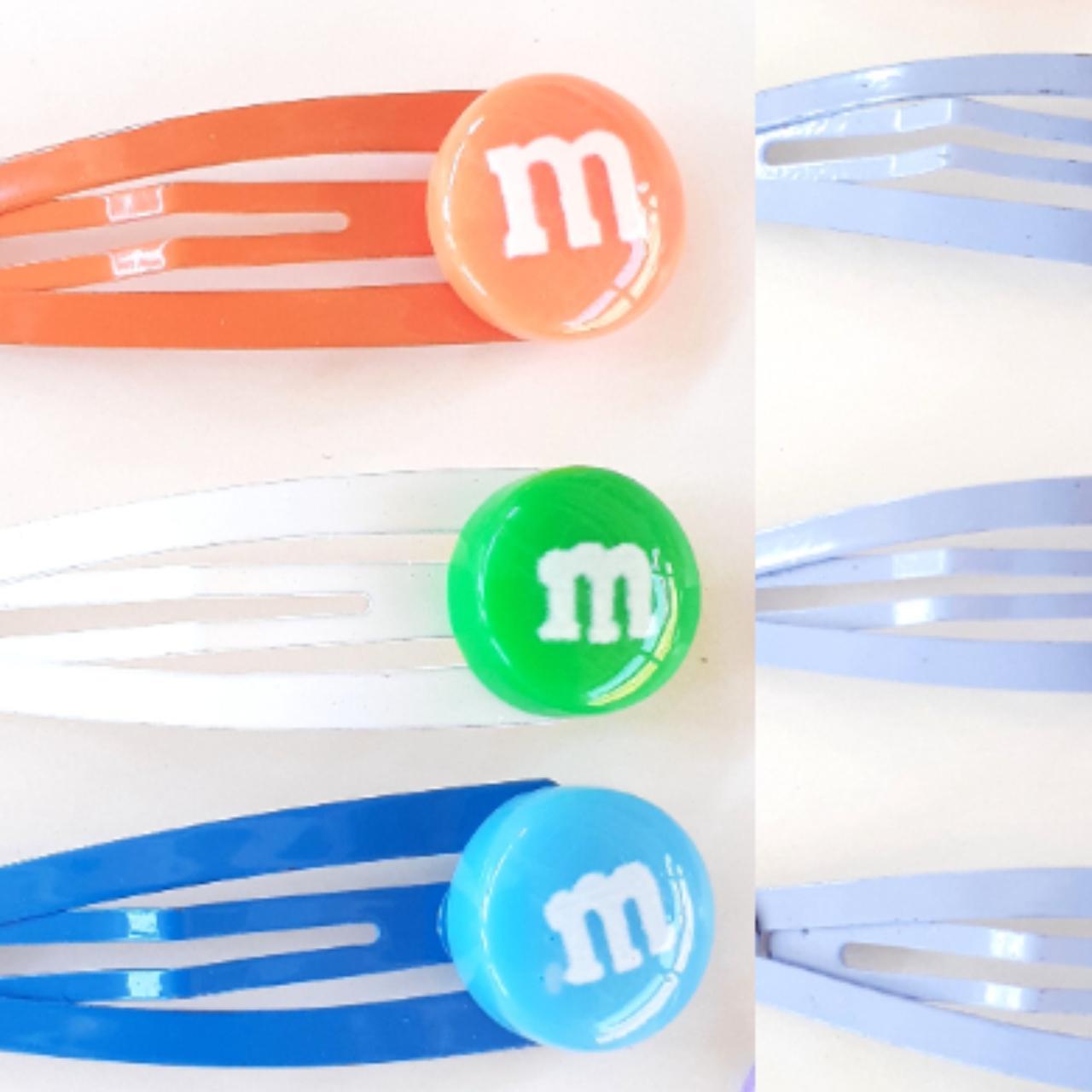 🍬 Candy Clips: M&M inspired (3 clips included in... - Depop