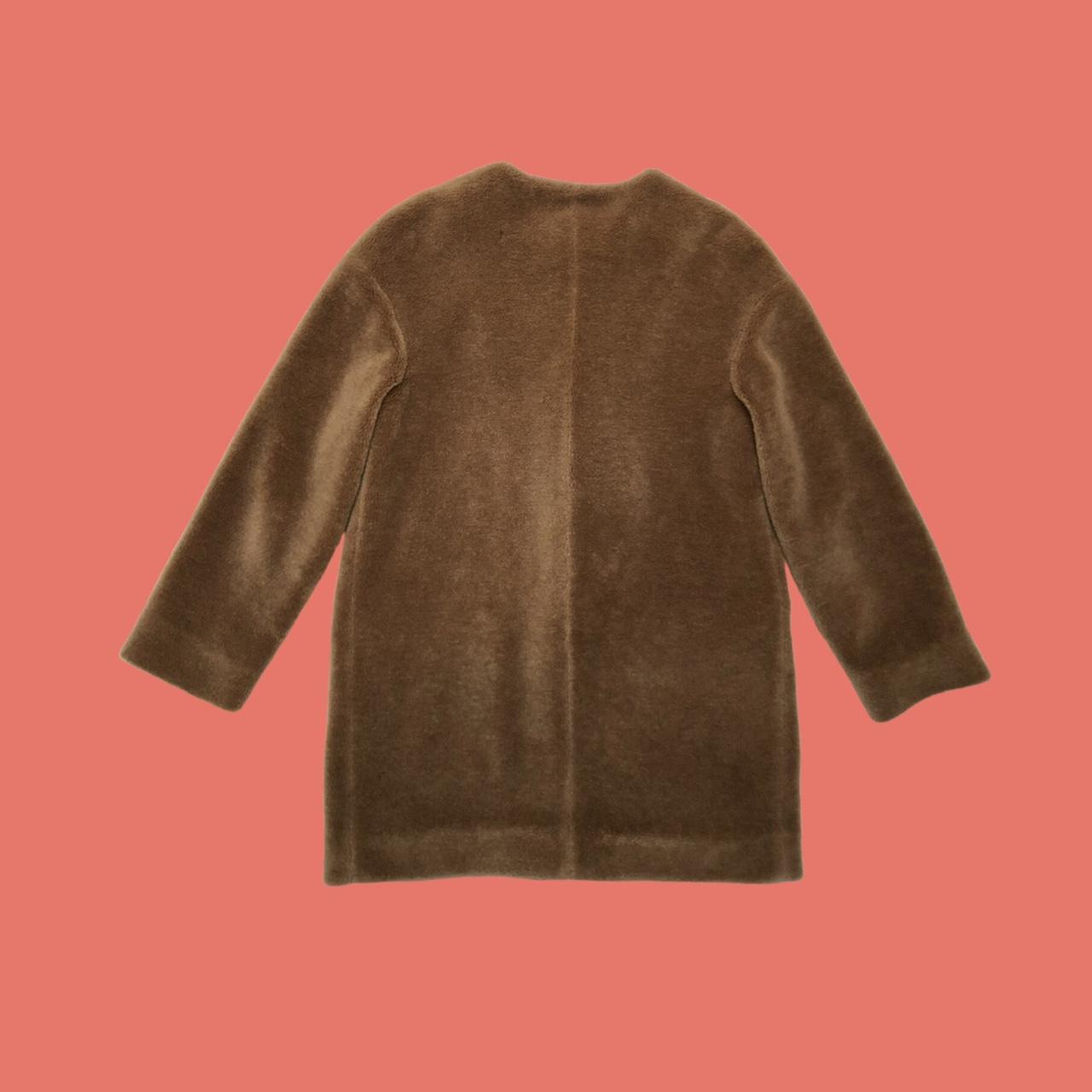 Gorgeous 100% wool teddy coat by designer Maison... - Depop