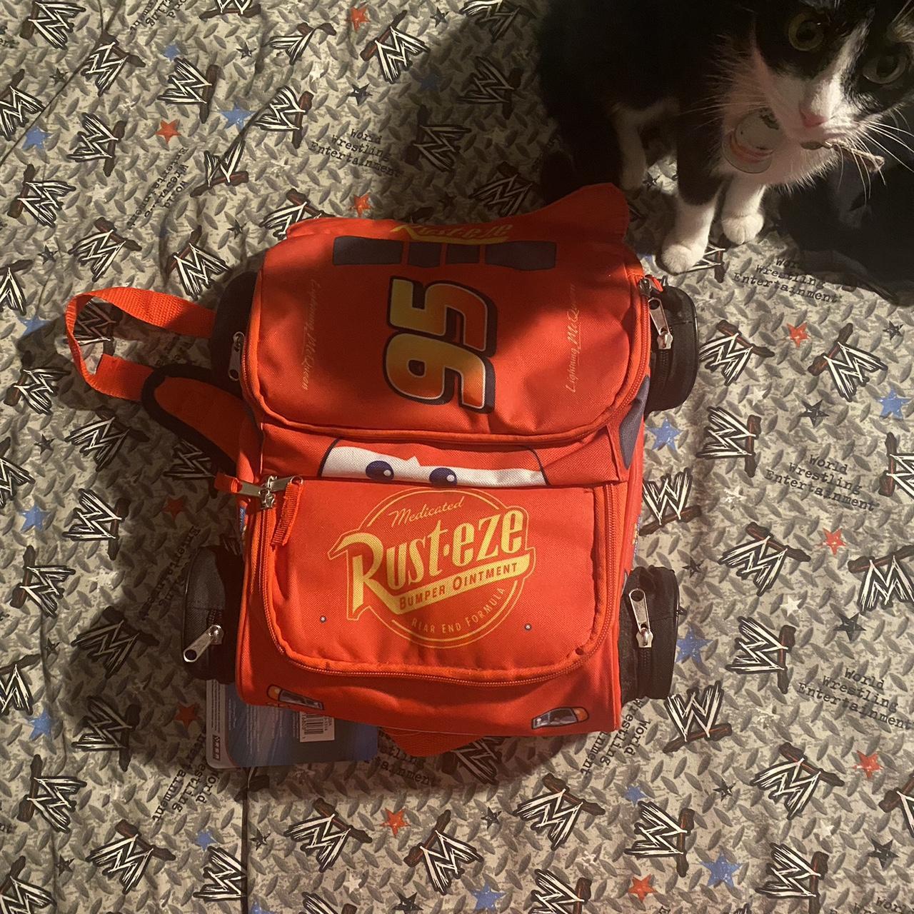 NWT Lightning McQueen Backpack 🎒 This backpack is... - Depop