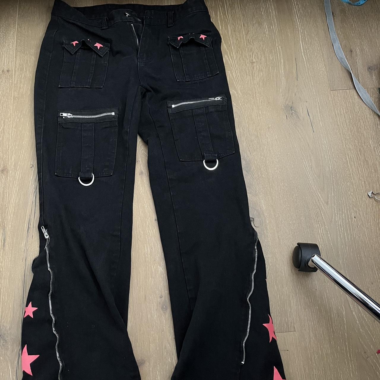 Coolest star pants. Labeled Large (not Tripp nyc )... - Depop