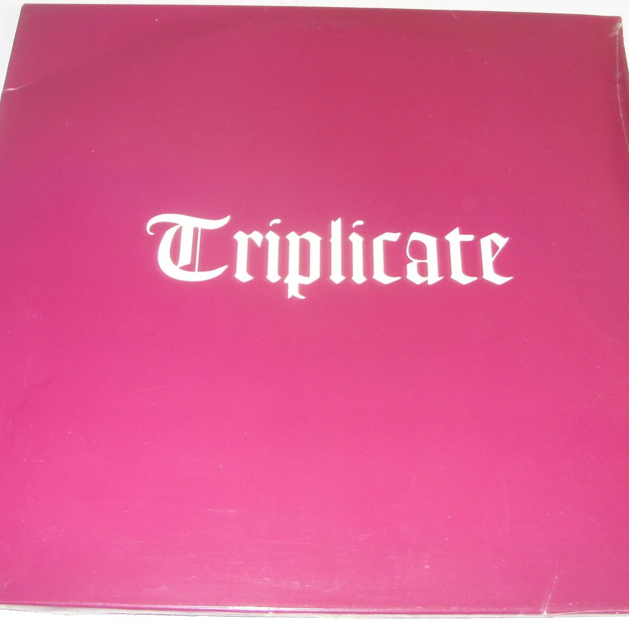 DYLAN BOB - TRIPLICATE: TRIPLE VINYL LP UNPLAYED AND... - Depop DYLAN BOB - TRIPLICATE: TRIPLE VINYL LP UNPLAYED AND... - Depop