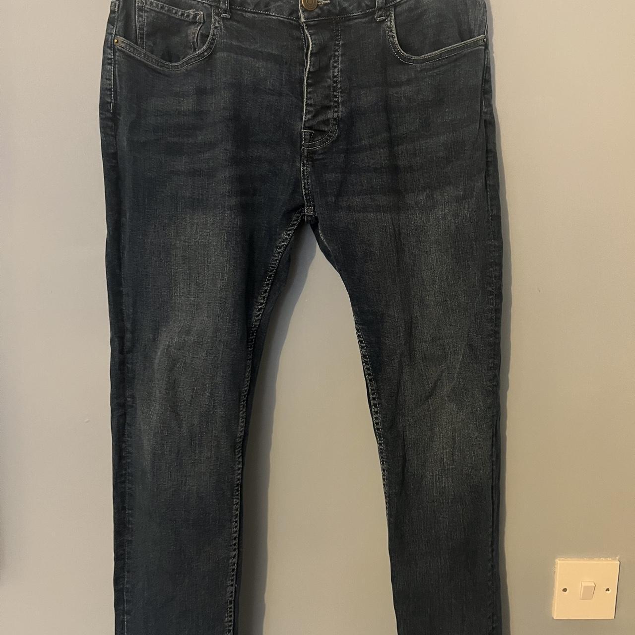Navy Primark slim straight fit jeans #slimfit | Depop