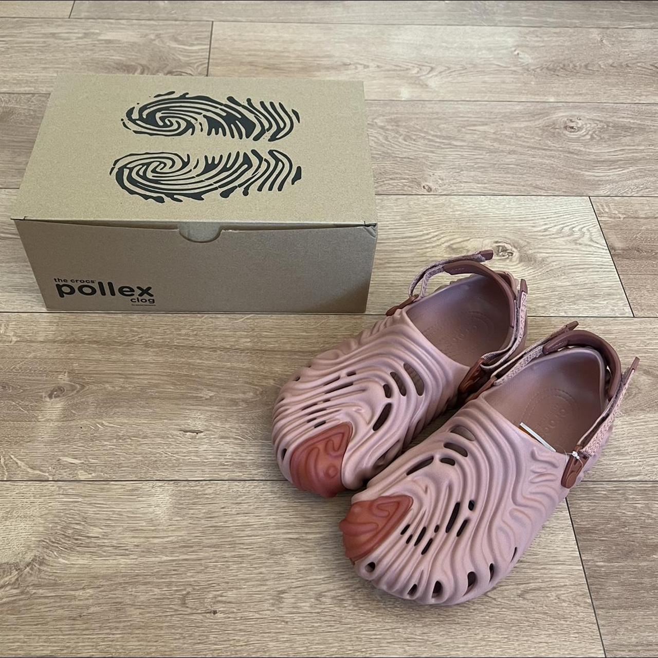 Crocs Men's Pink Clogs | Depop