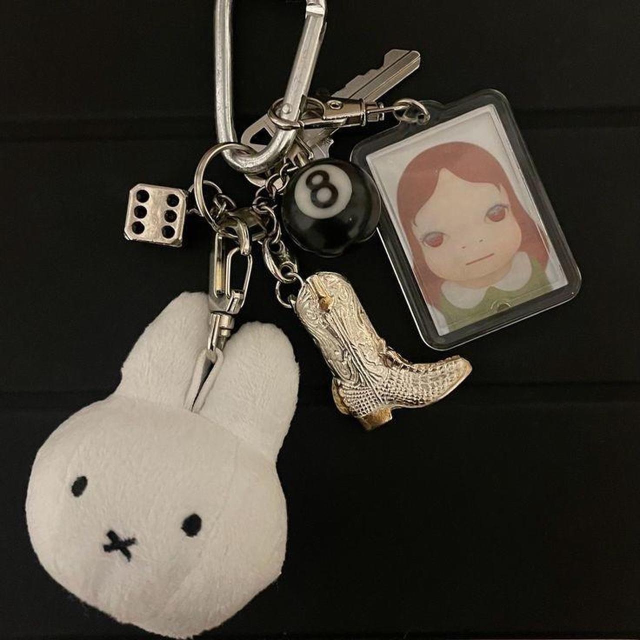 8 Ball Keychain •super cute when layered with other... - Depop