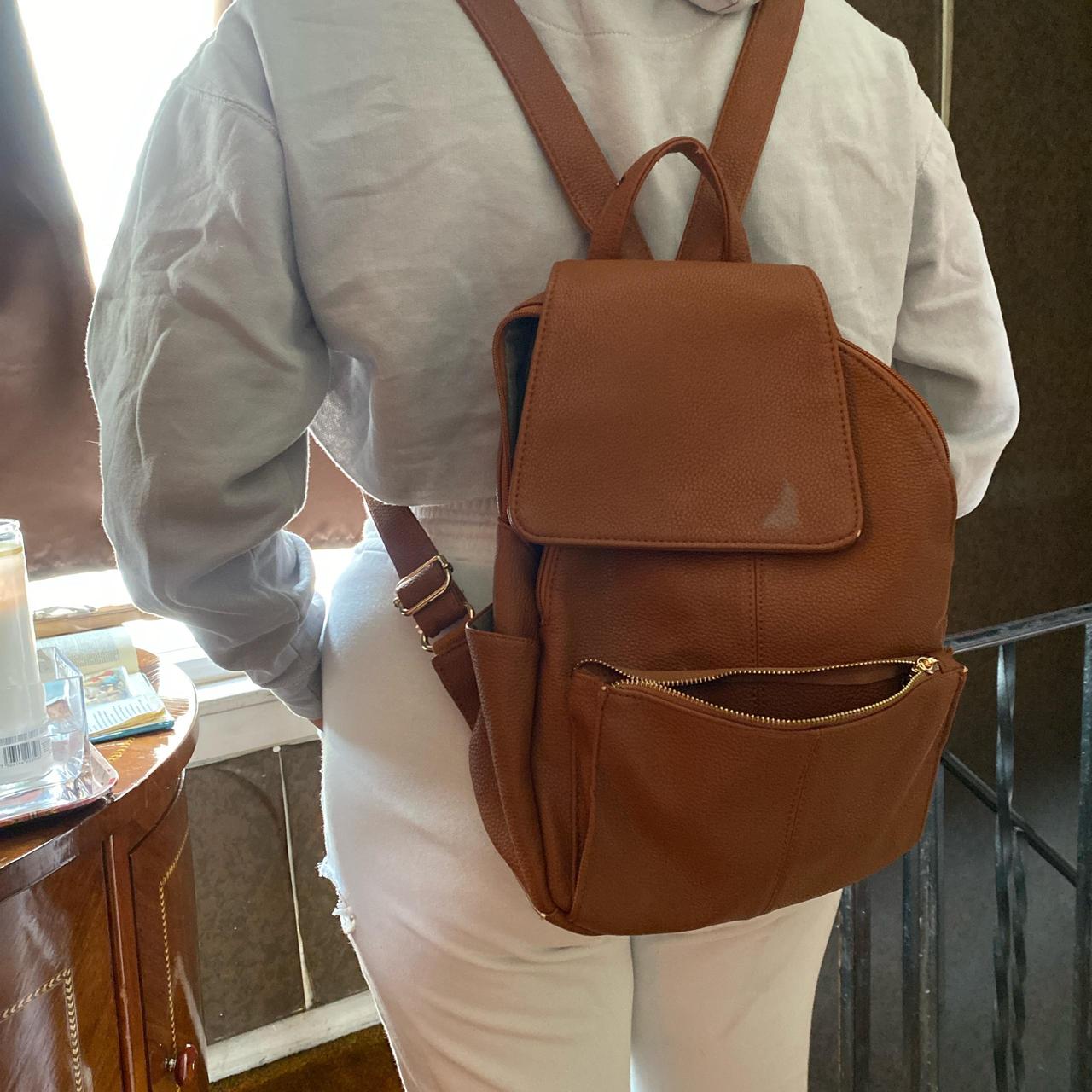 Brown mini book bag I think from Burlington but not... | Depop