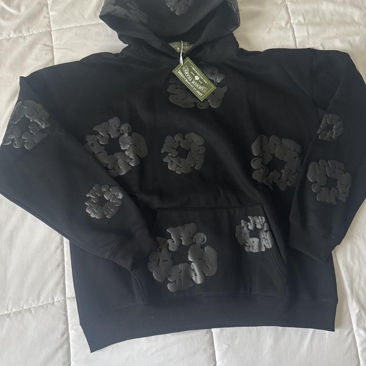 Demin tears black and grey Size L Brand new 1-3 day... | Depop