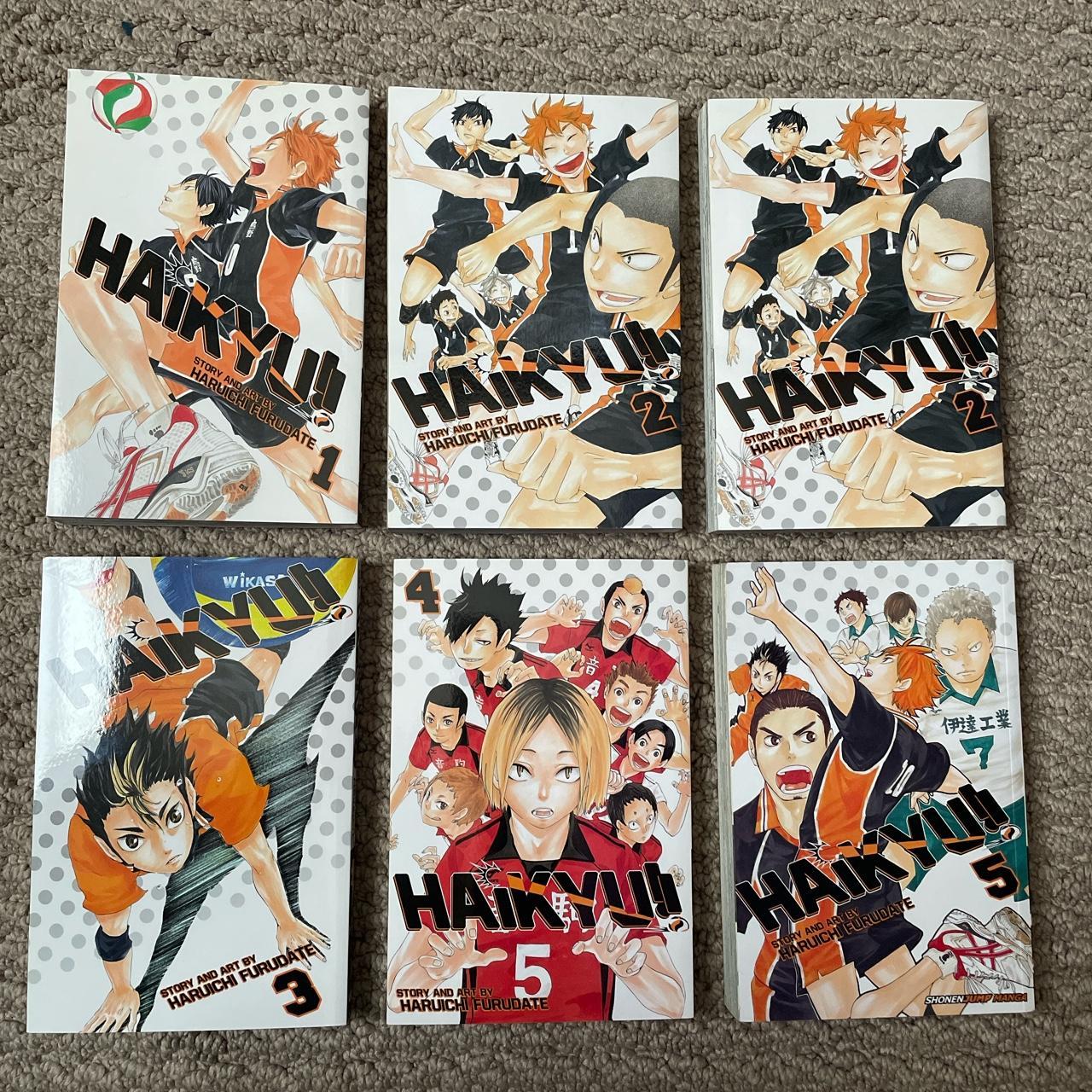 HAIKYUU!! Vol 1-5. $6 EACH. i have two copies of vol... - Depop