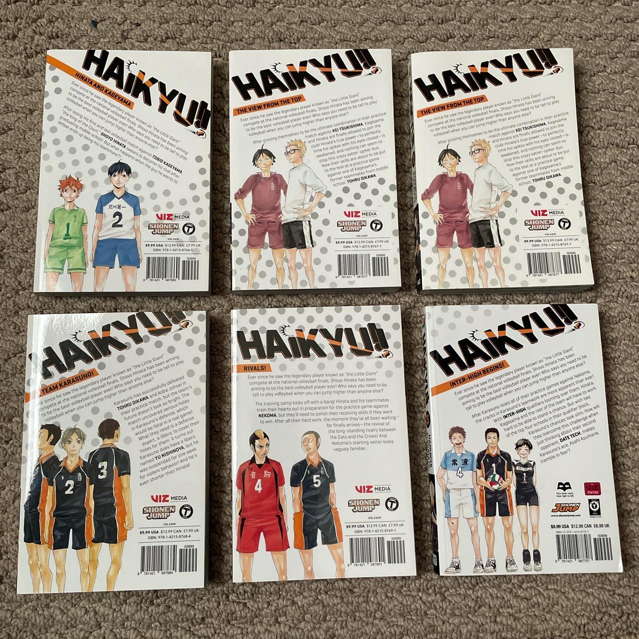 HAIKYUU!! Vol 1-5. $6 EACH. i have two copies of vol... - Depop