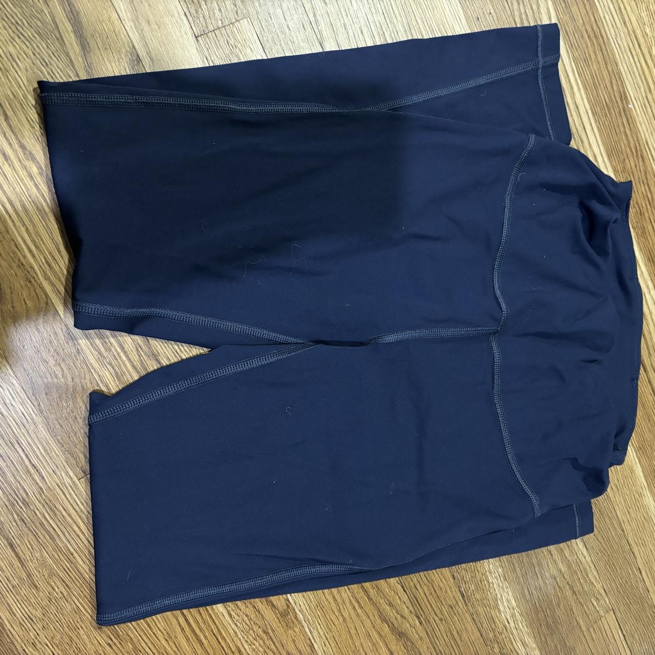 Athleta Navy blue leggings size XXS - Depop