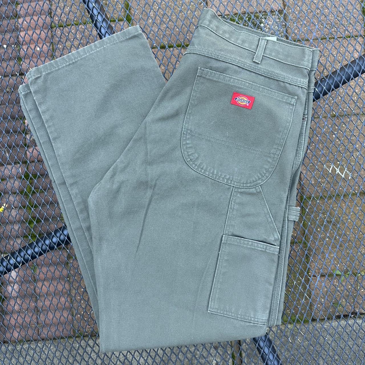 green dickies carpenter pants 😝 they’re like a... - Depop