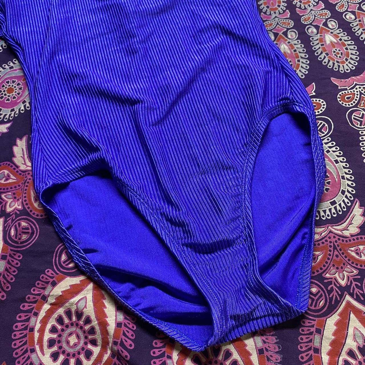 Vintage Deep Purple One Piece Bathing Suit 🌴☀️ Really Depop