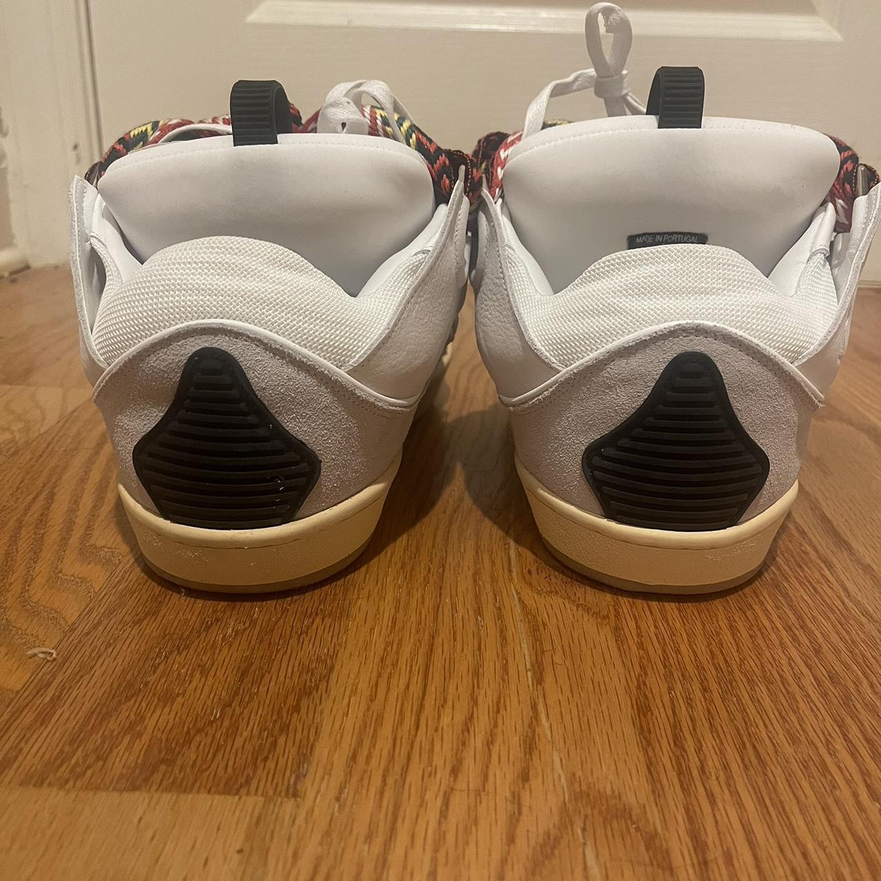 Lanvin Curb Sneaker Never Worn No box - Depop