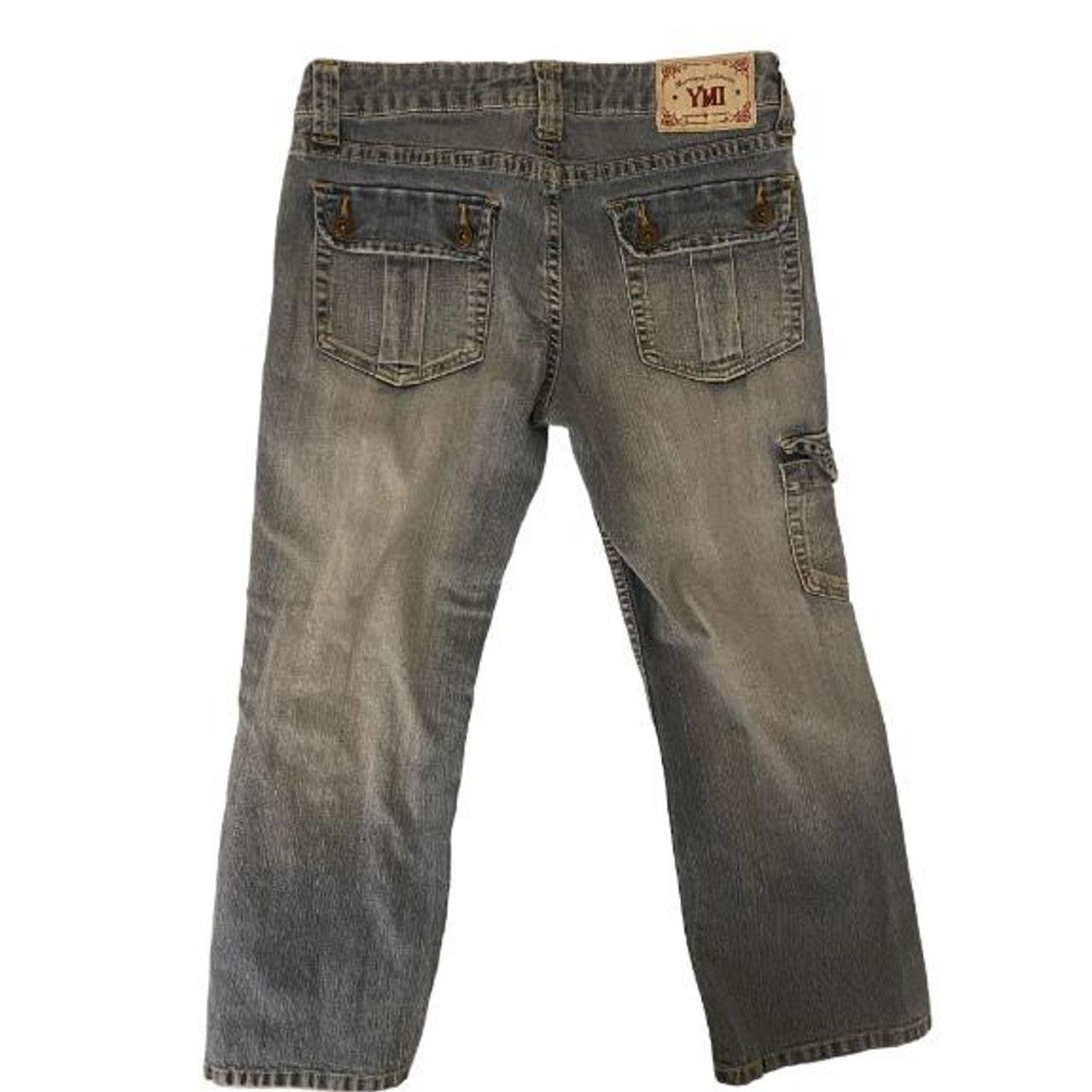 YMI Jeans Women's Navy Jeans | Depop