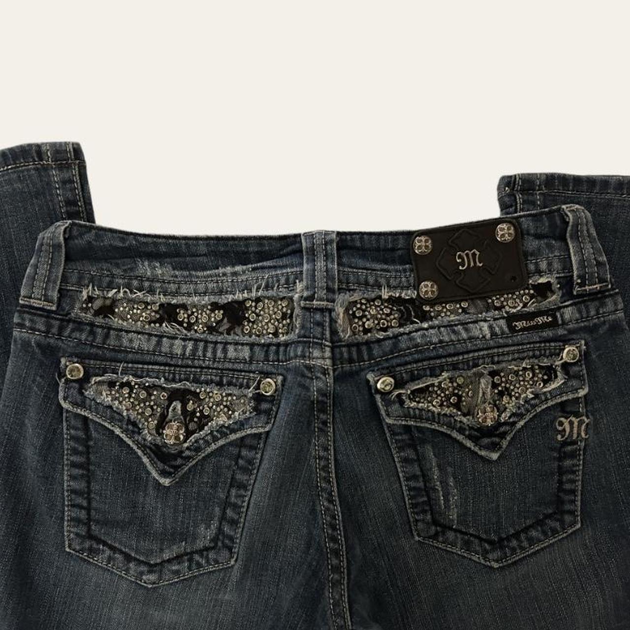 Miss Me Jeans Bootcut with Gems ☆*: Fits like a... - Depop