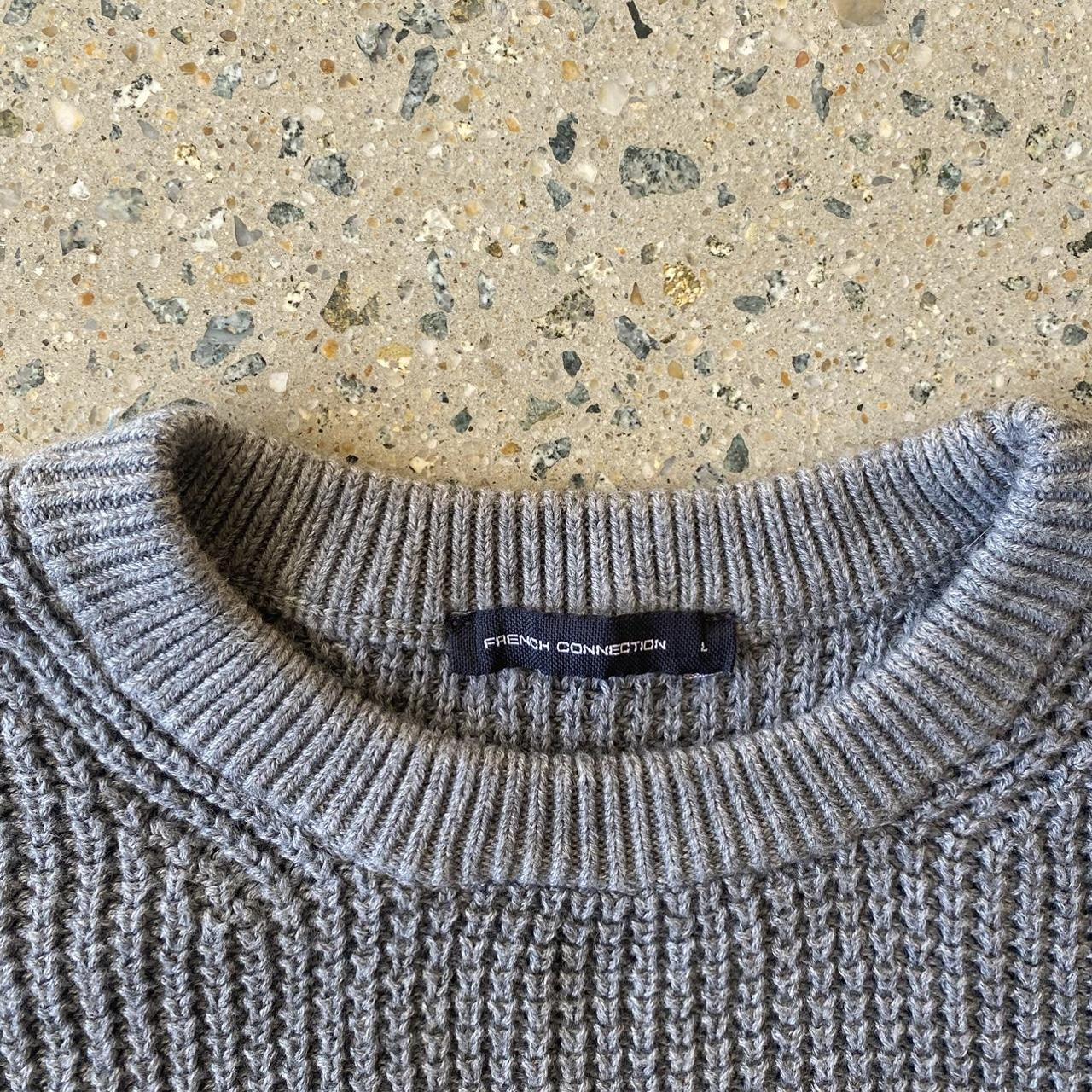 French connection fisherman’s knit sweater Size L... - Depop