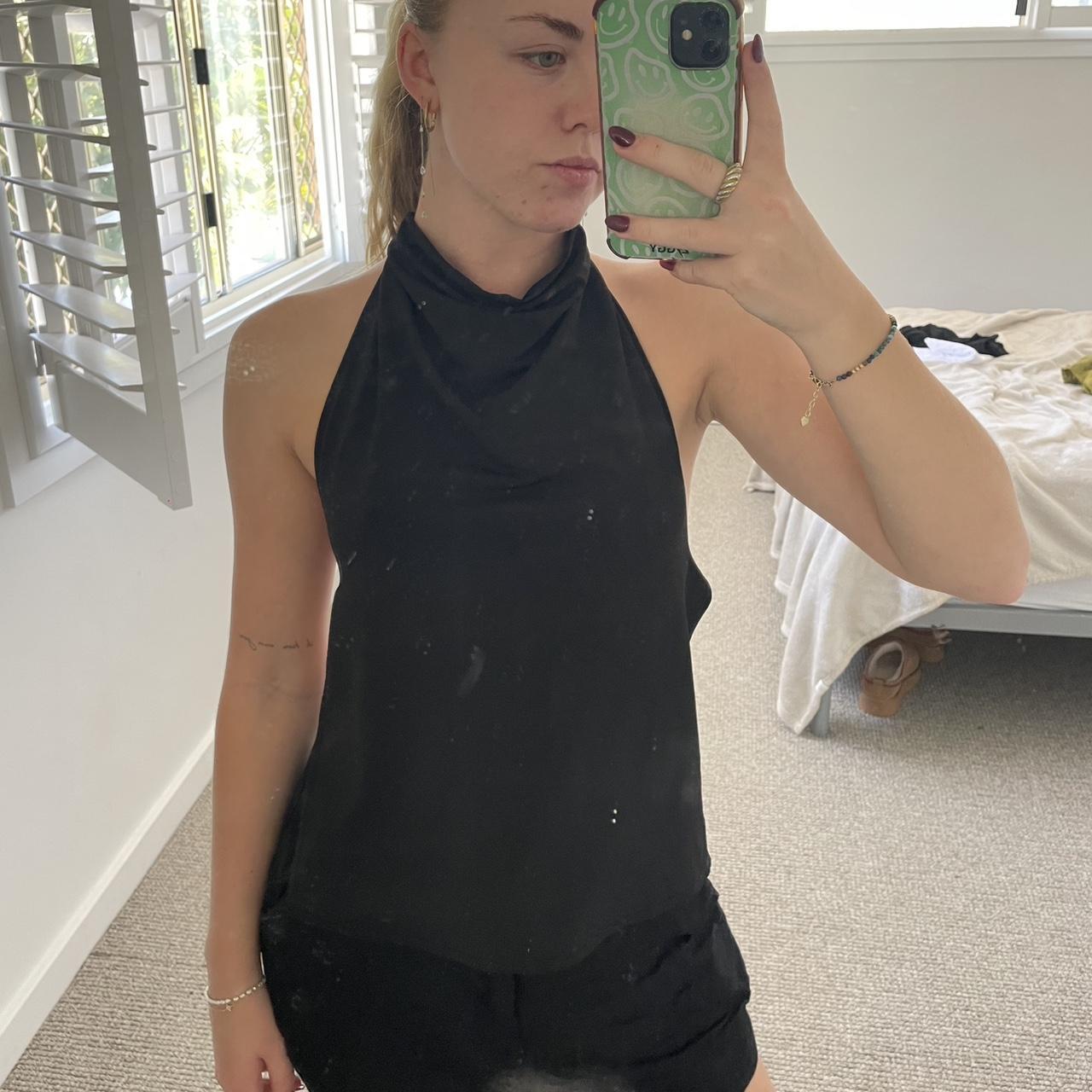 Glassons High Neck Backless Top Size XS | Depop