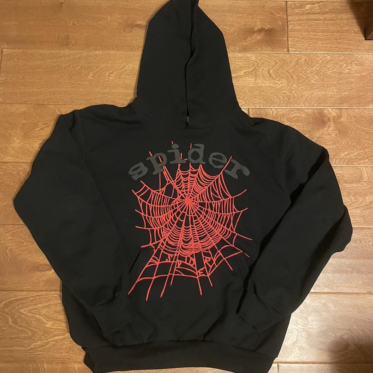 Spider Worldwide Hoodie OG Black Size L Brand... - Depop