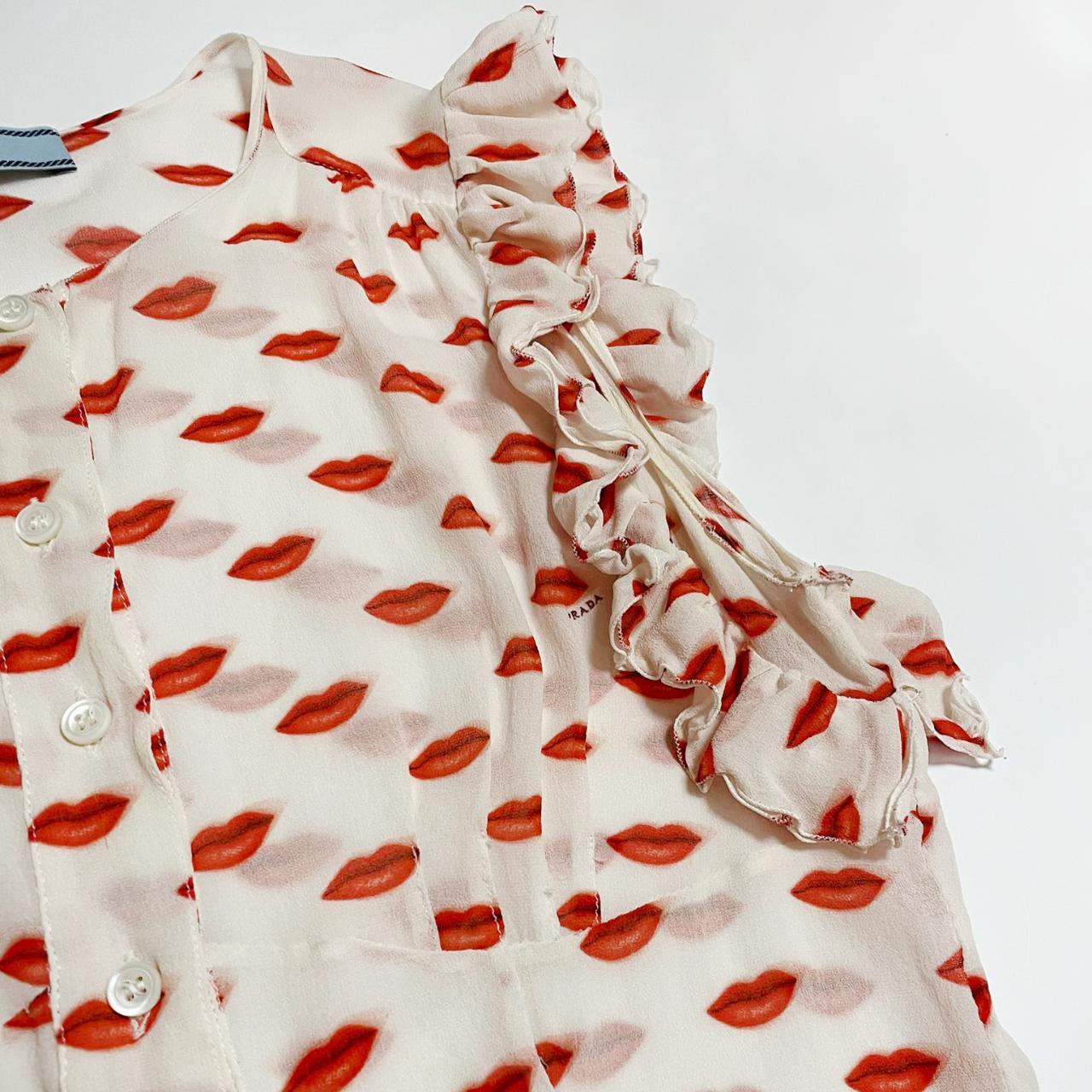 Prada SS2000 Vintage Archive Lip Print... - Depop