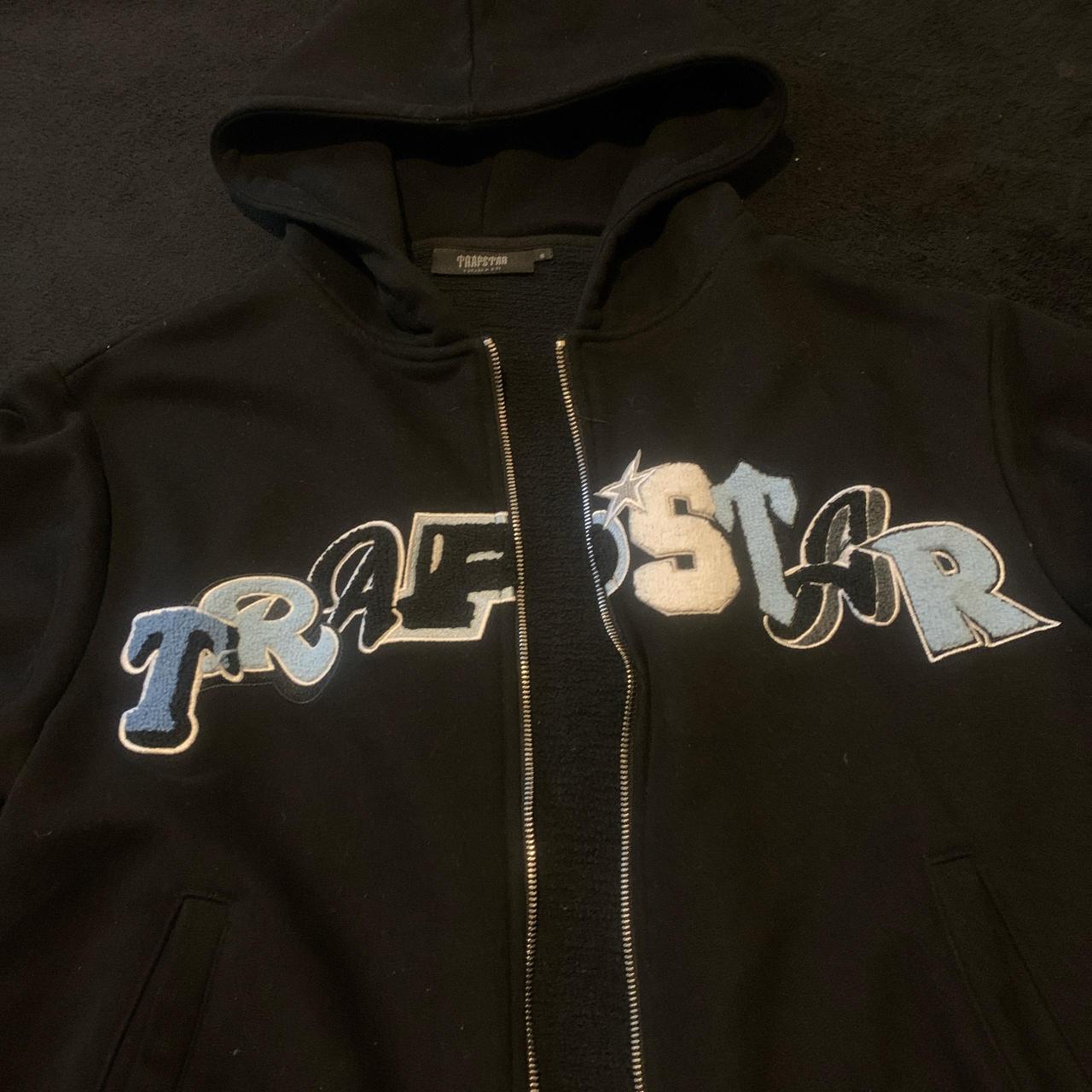 Black Trapstar hoodie #trapstar - Depop