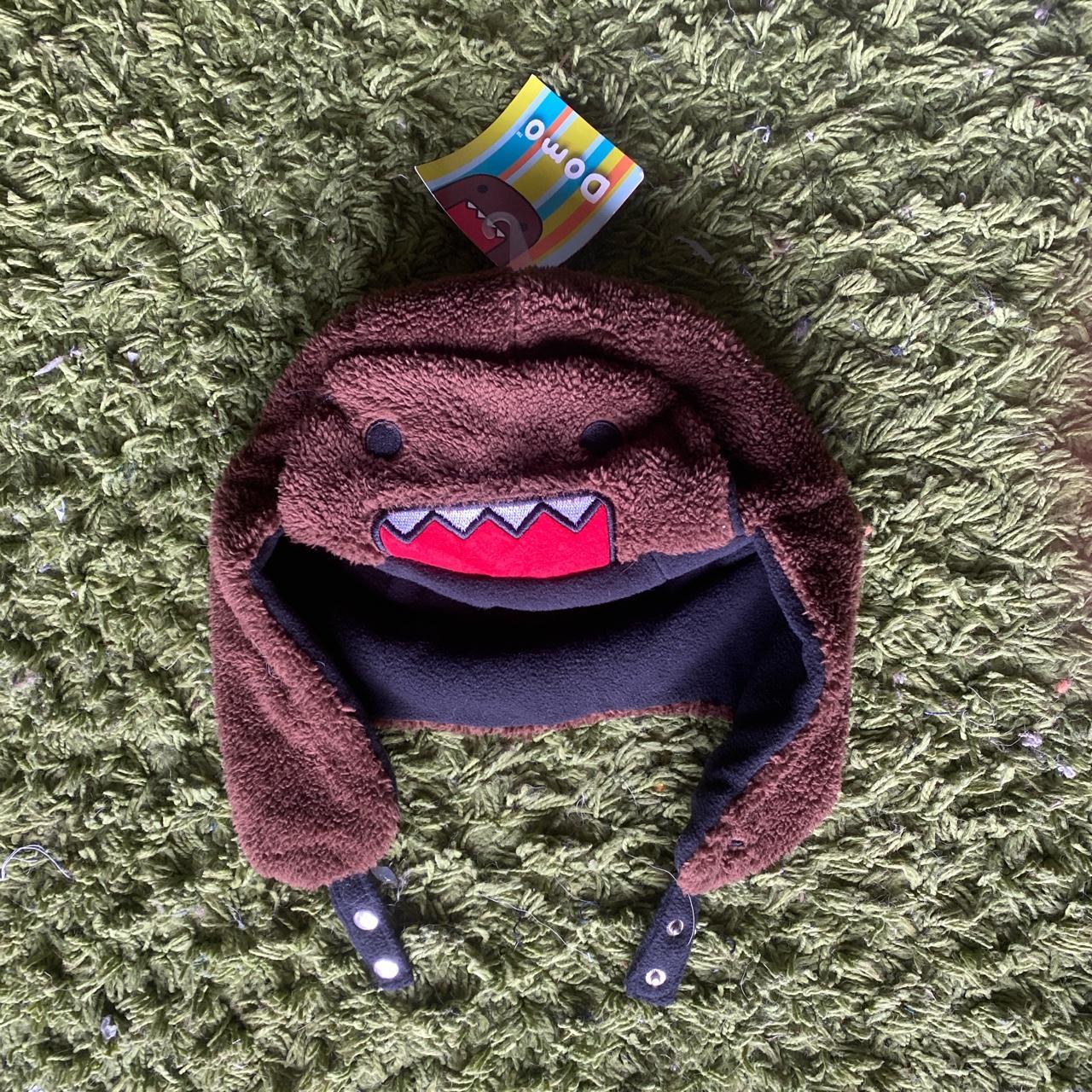 Rare brown domo hat •new with tags from 2011... - Depop