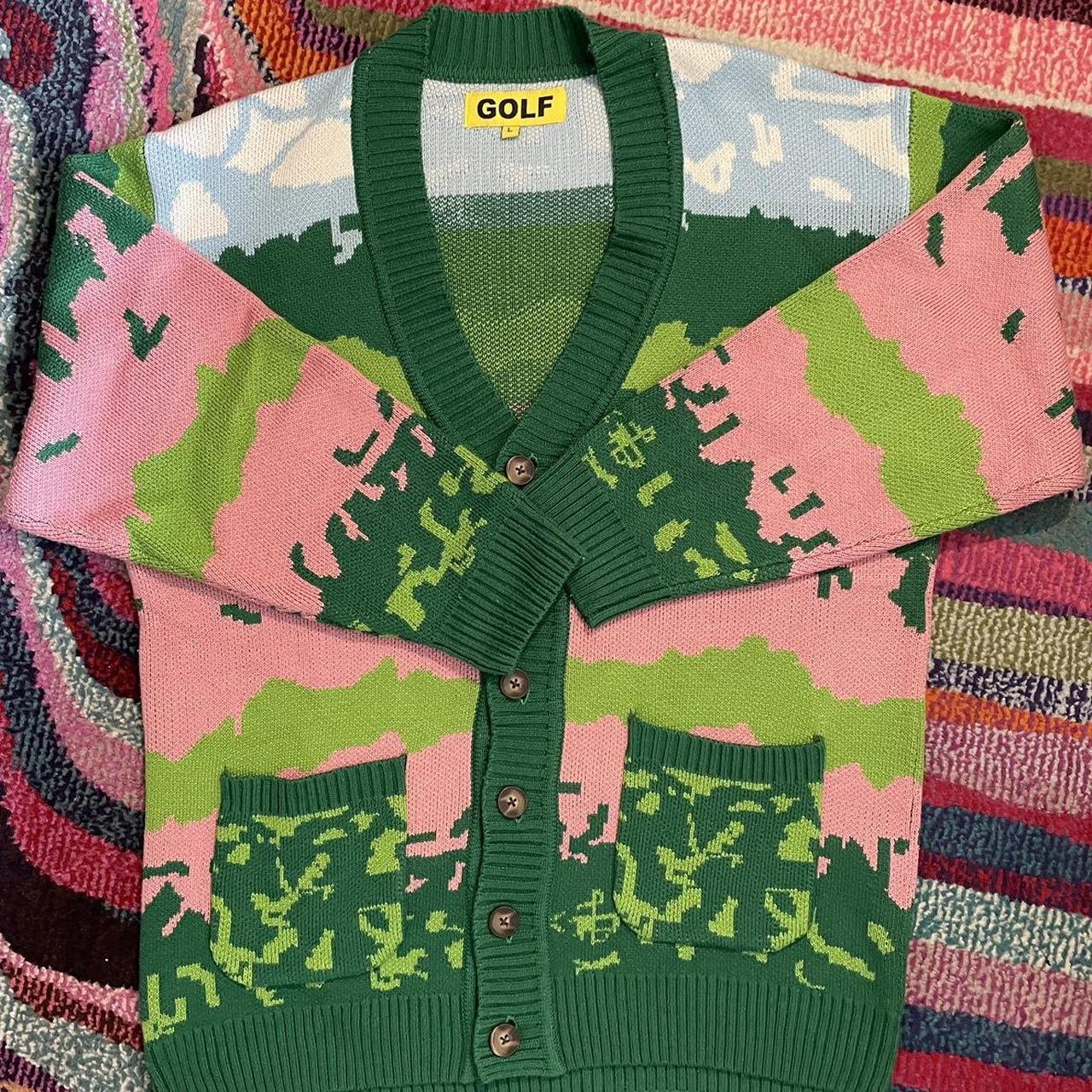 Golf Wang Cardigan Golf Wang Autumn ‘18 Landscape... - Depop