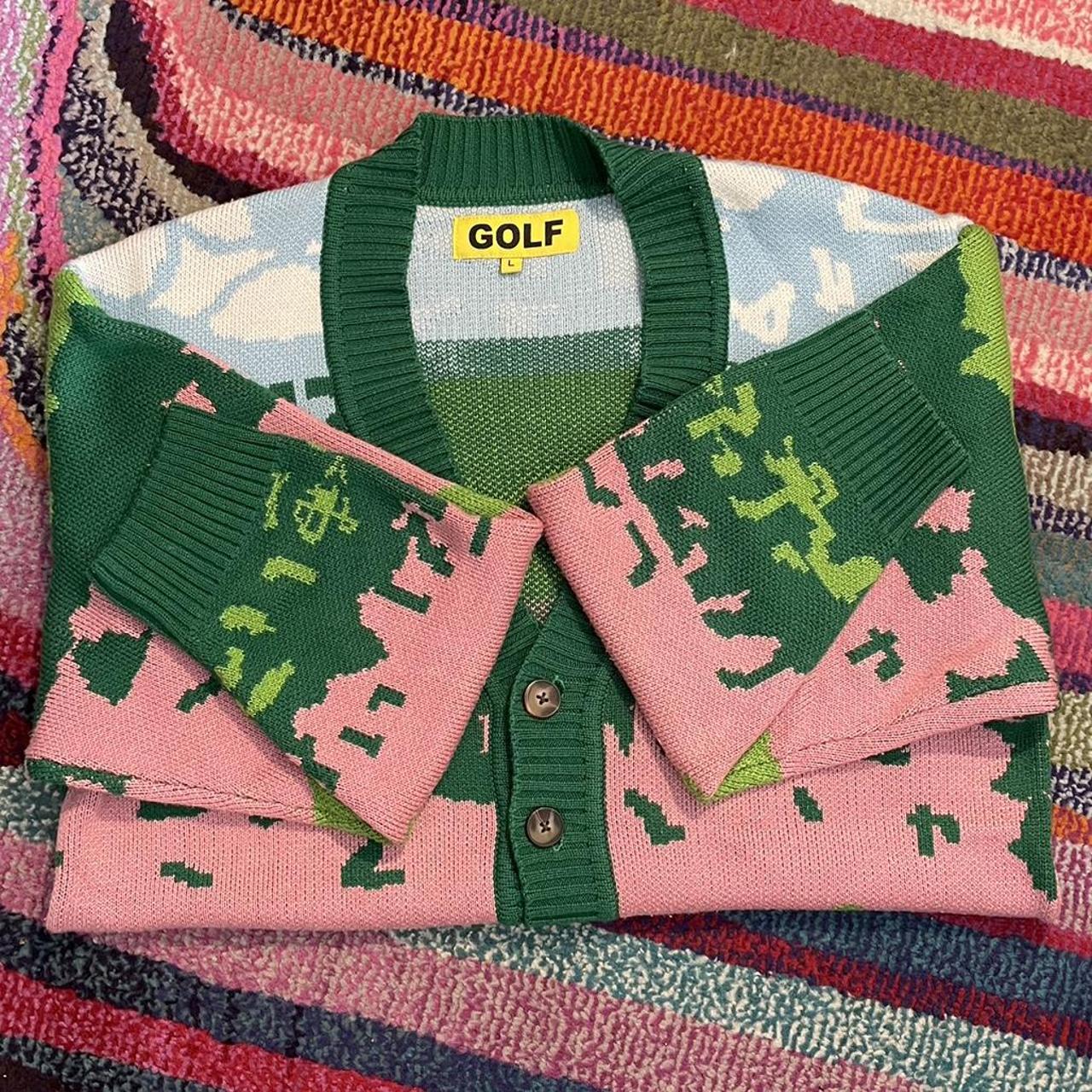 Golf Wang Cardigan Golf Wang Autumn ‘18 Landscape... - Depop