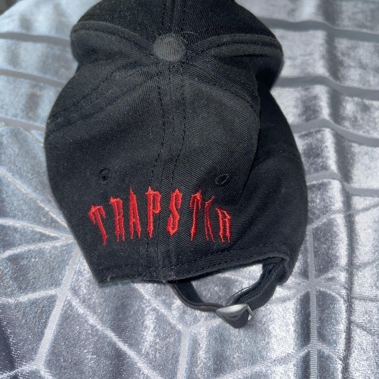 Black and red trapstar cap. Worn a few times. - Depop