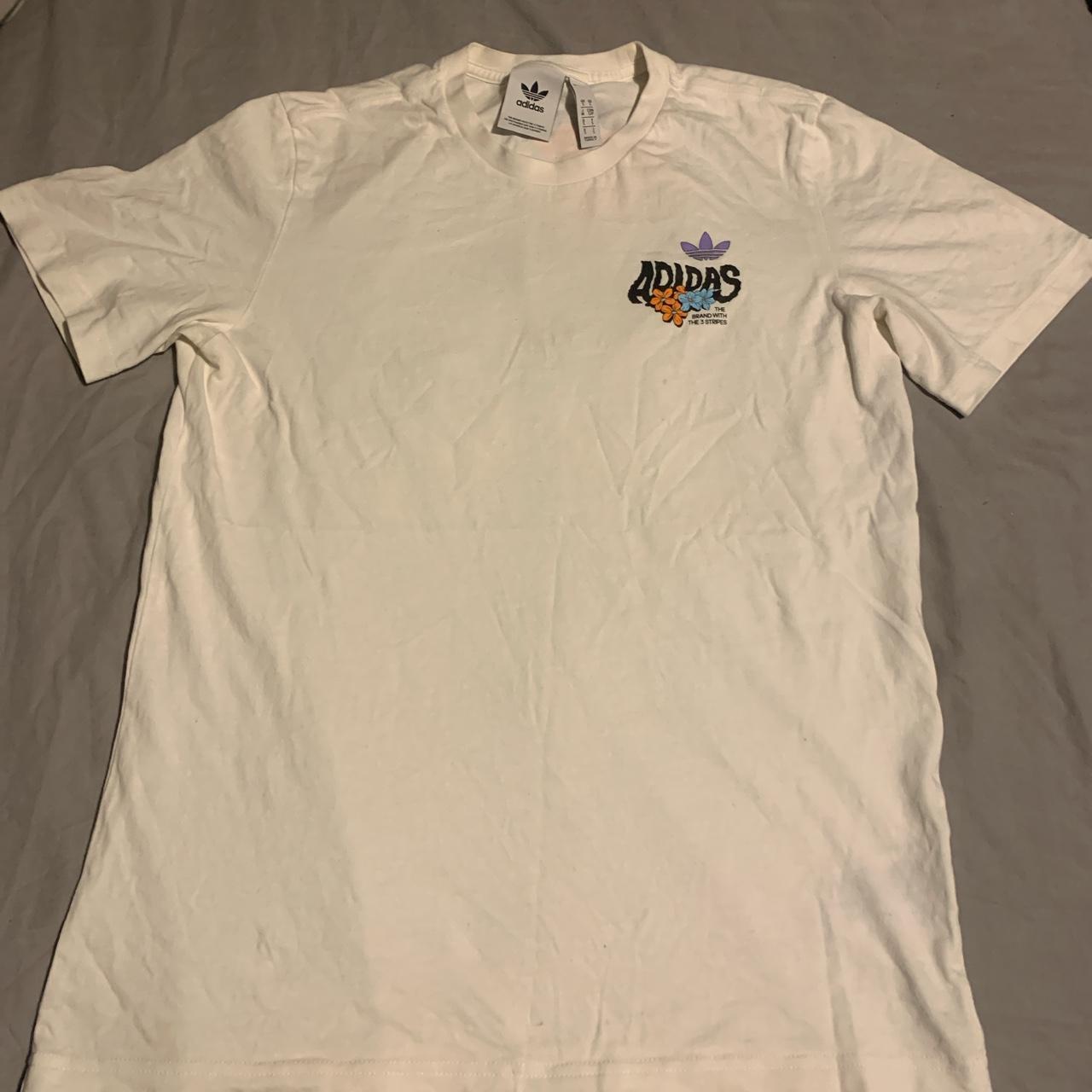 Adidas originals t shirt Size small Fits medium... - Depop