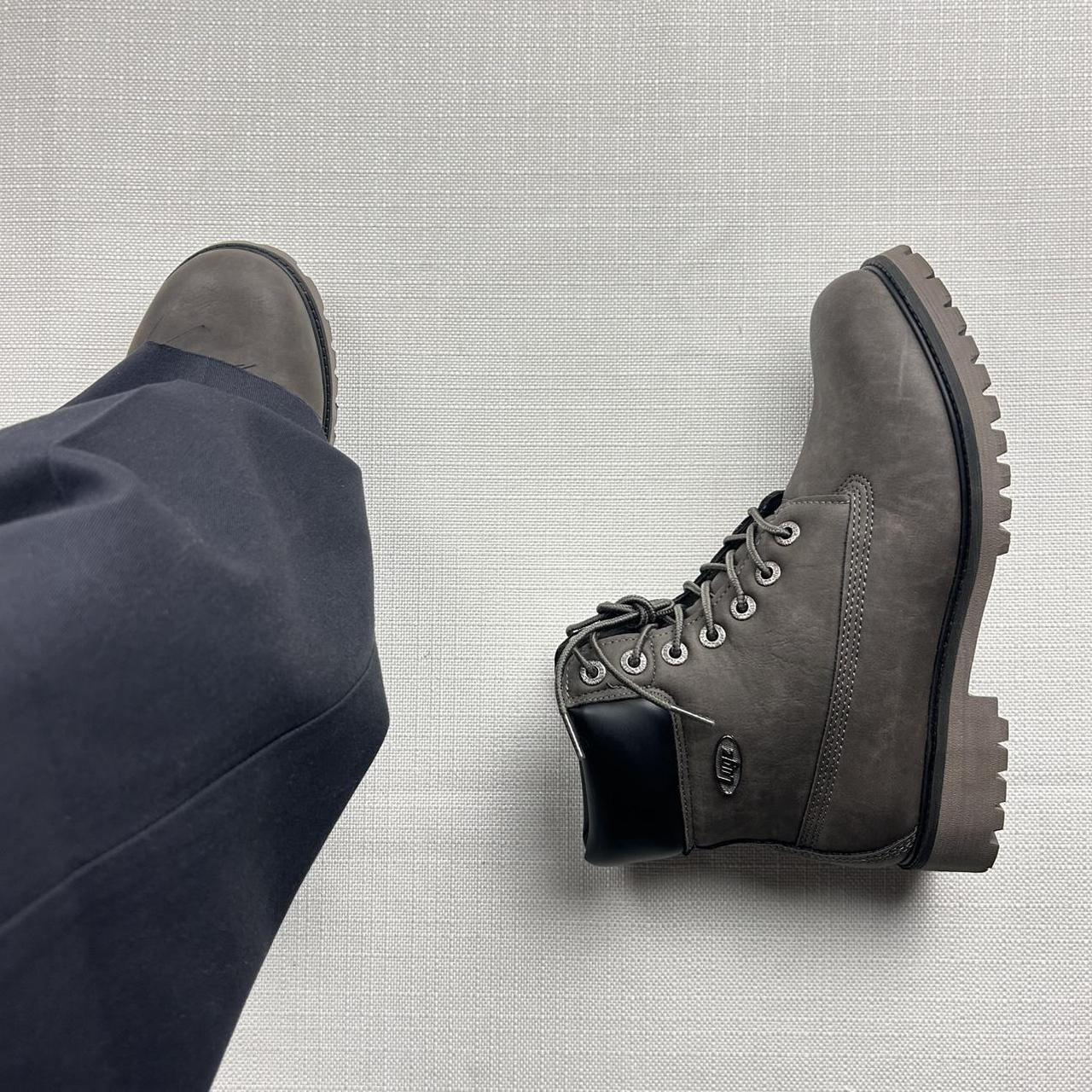 6 In Premium Timberland Style Lugz Grey SKU:... | Depop