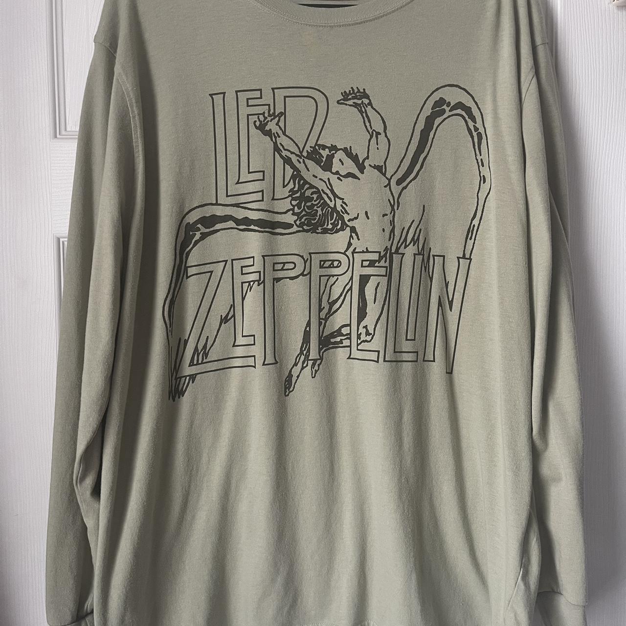 Target Men's Green and Khaki T-shirt | Depop