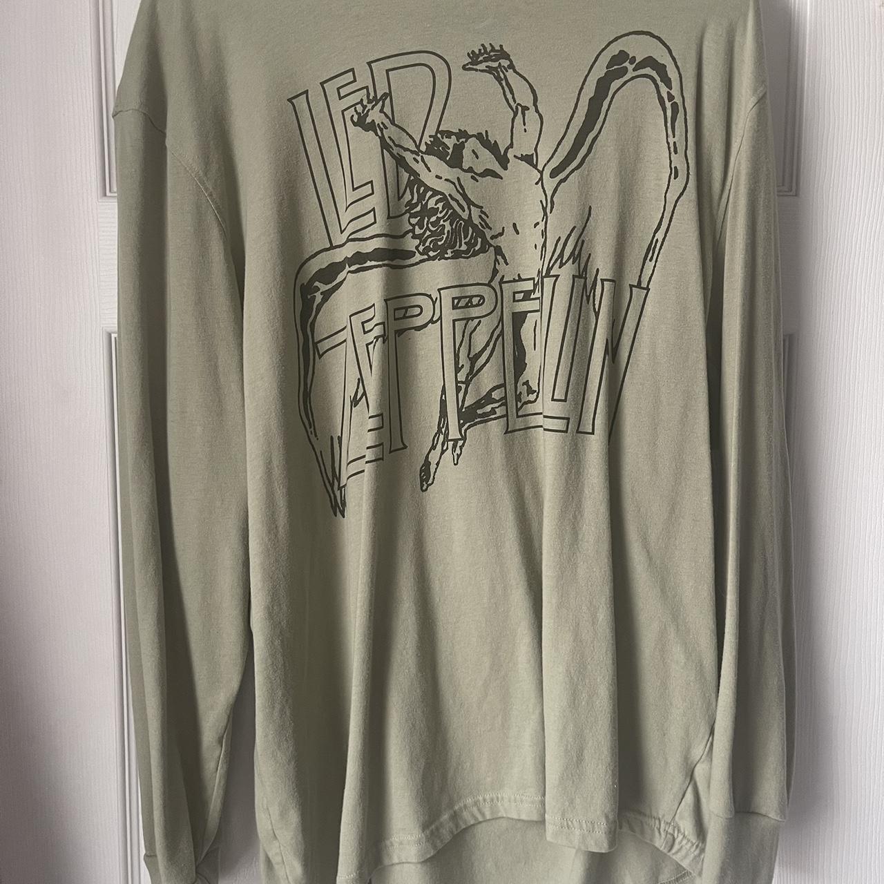 Target Men's Green and Khaki T-shirt | Depop