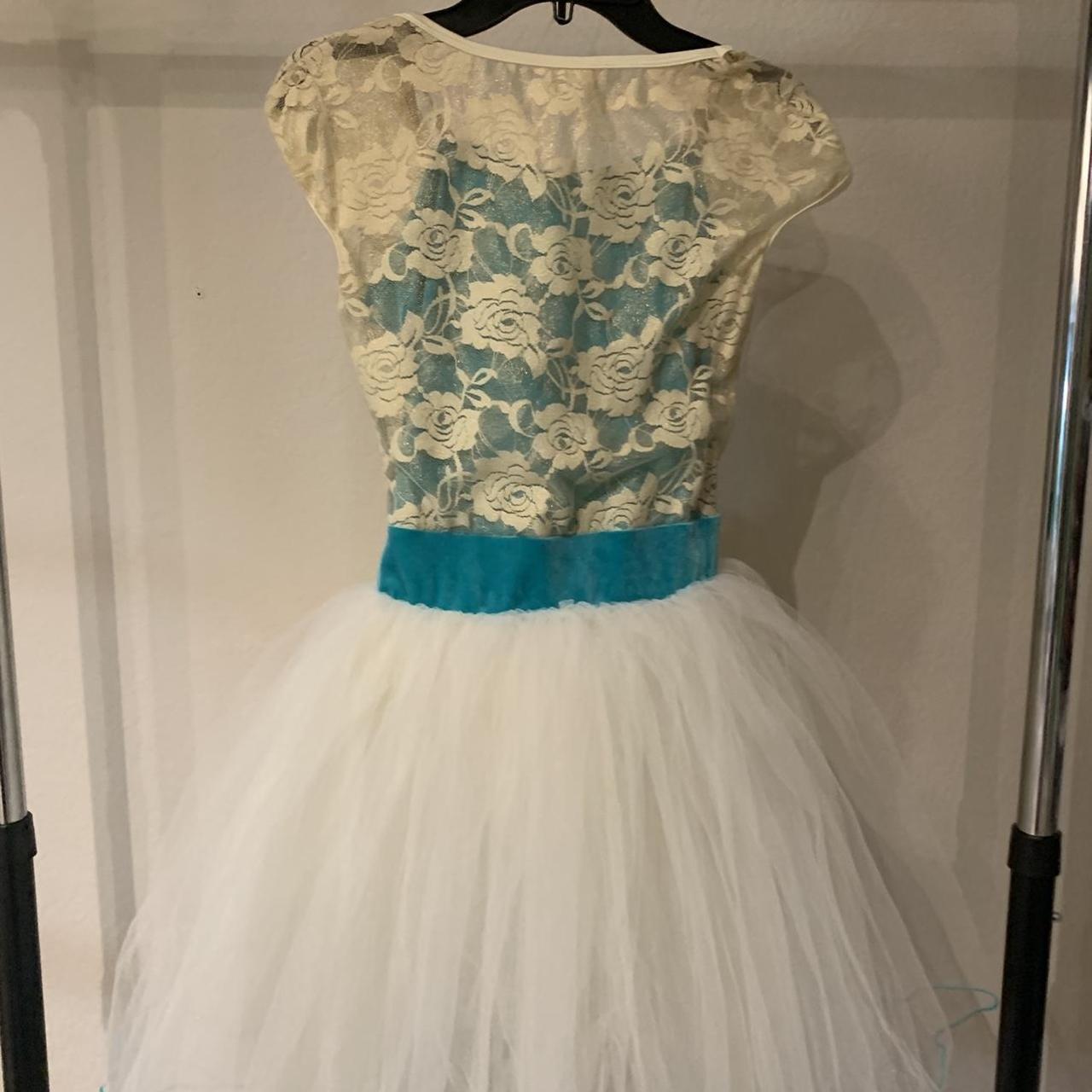 adorable flower ballet costume 🩰💙 bought during 2020... - Depop