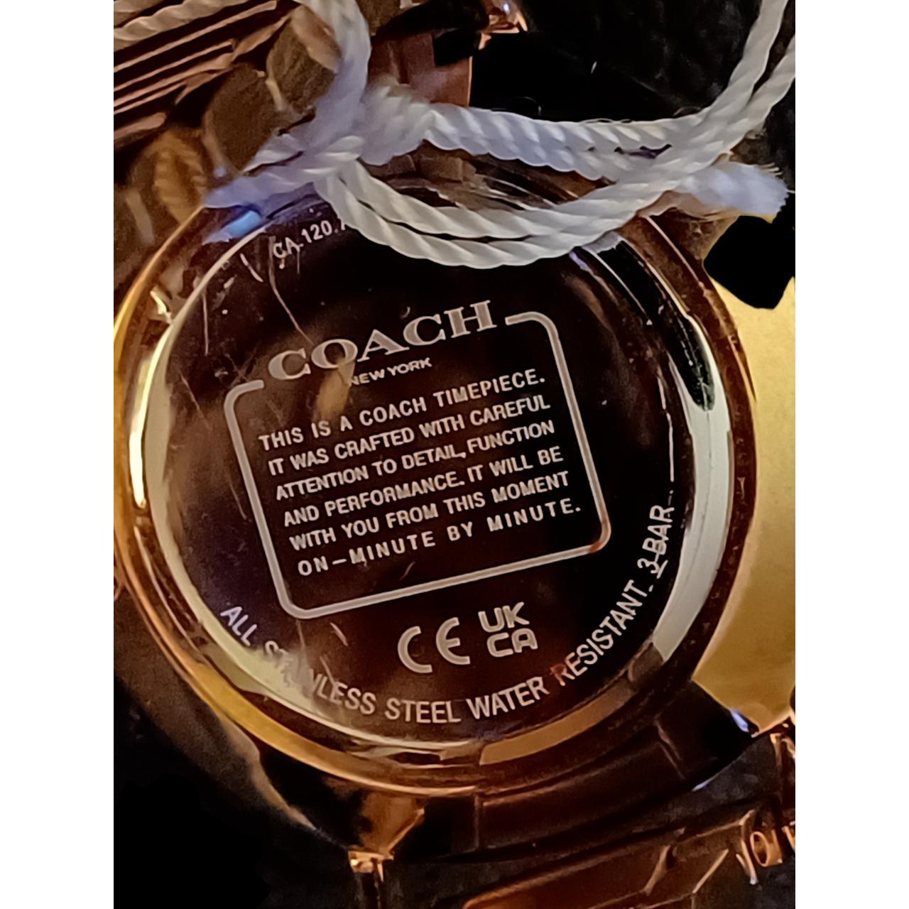 Coach Rose Gold Tone Model 14503576 Perry Womens... - Depop