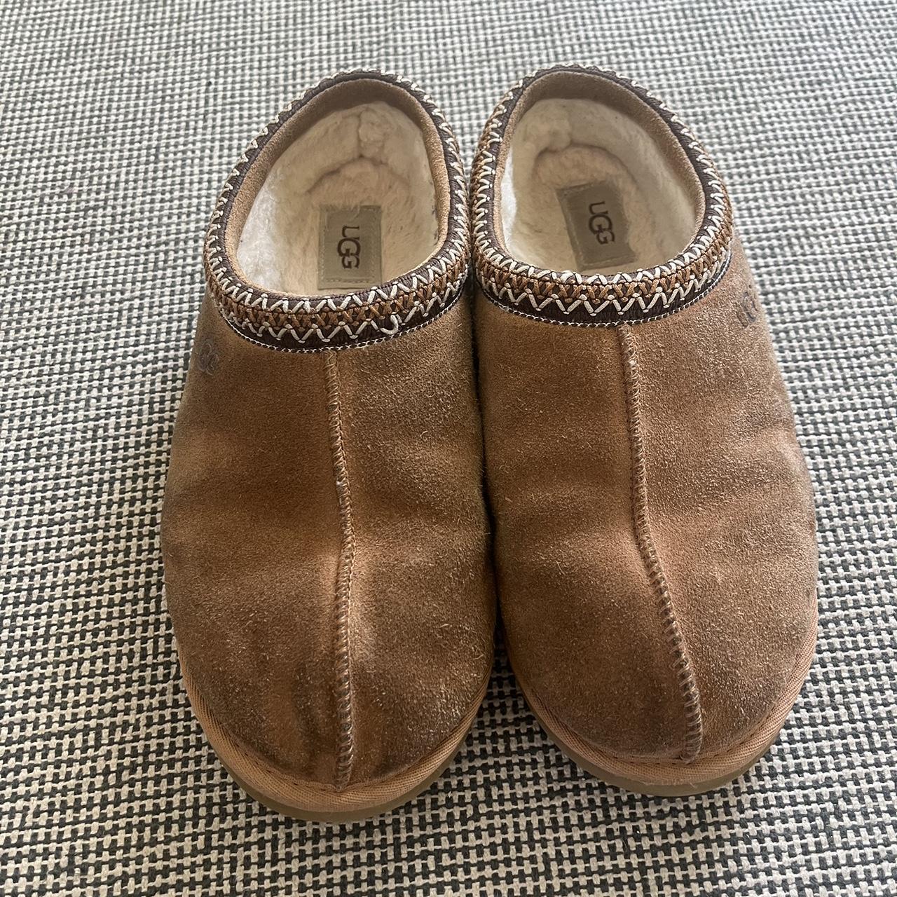 UGG Tasman chestnut slippers, size 11 - Depop