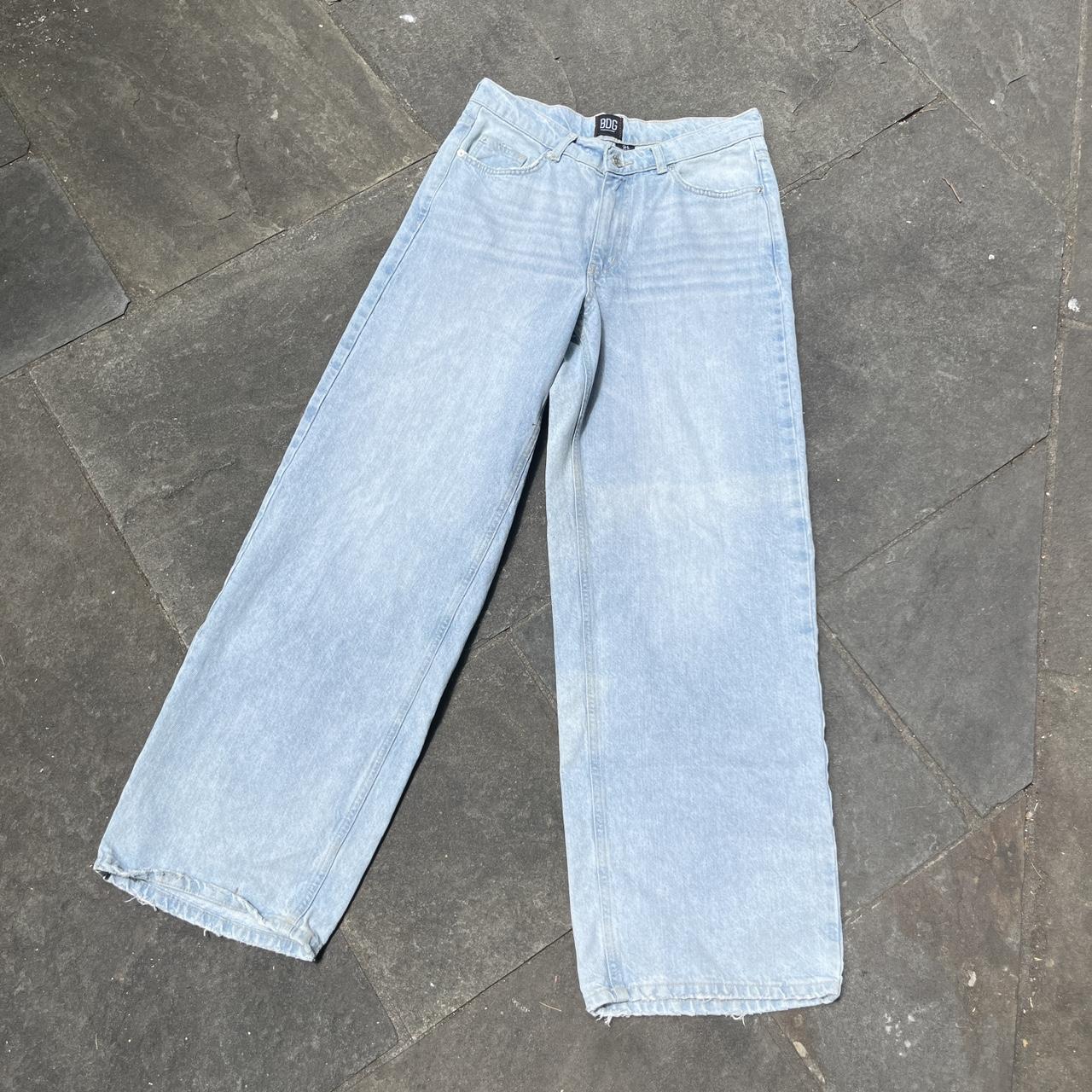 Sweet light wash baggy BDG jeans, no flaws Size 31... - Depop
