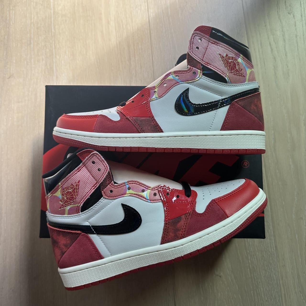 Jordan 1 Retro High OG Spider-Man Across the Spider... - Depop