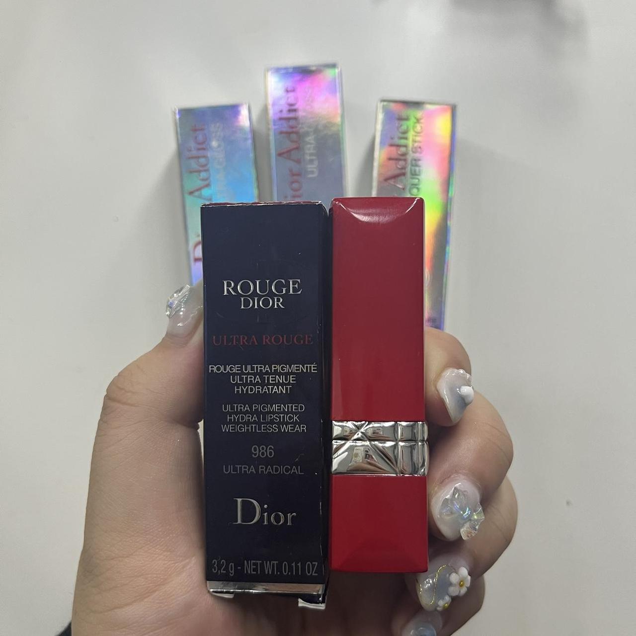 Christian Dior Ultra rouge lipstick, shade 986 ultra... - Depop