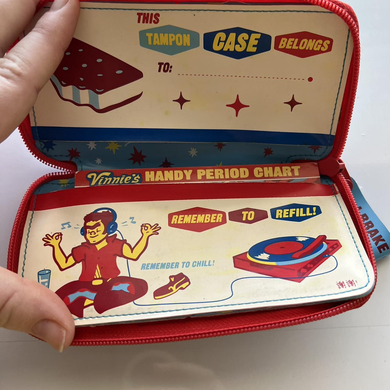 Vinnie Brand Vintage 90s Tampon Case - preowned,... - Depop