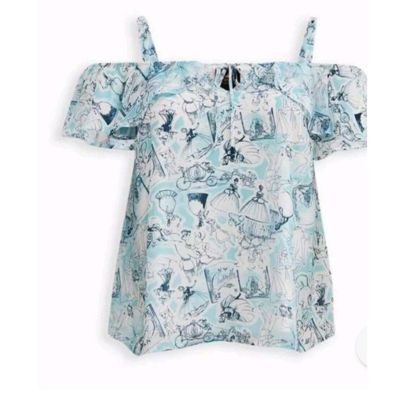 Disney Princess Cinderella Blue Flutter Cold... - Depop
