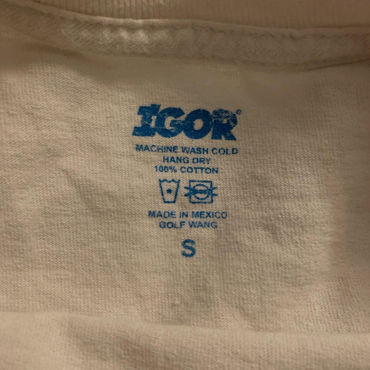 Tyler The Creator White Igor... - Depop