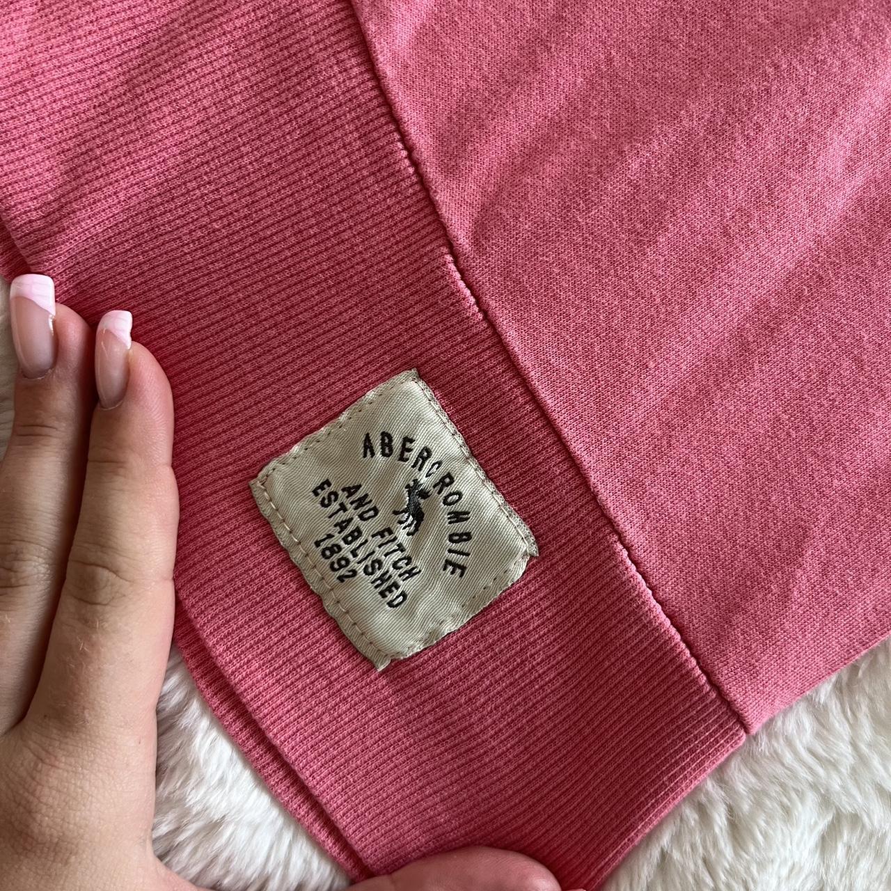 Pink Abercrombie shirt - Depop